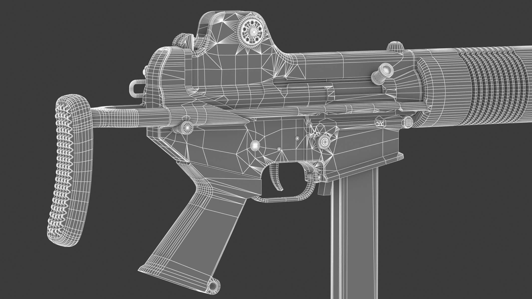 Daewoo K7 Low Poly - 3D Model by frezzy