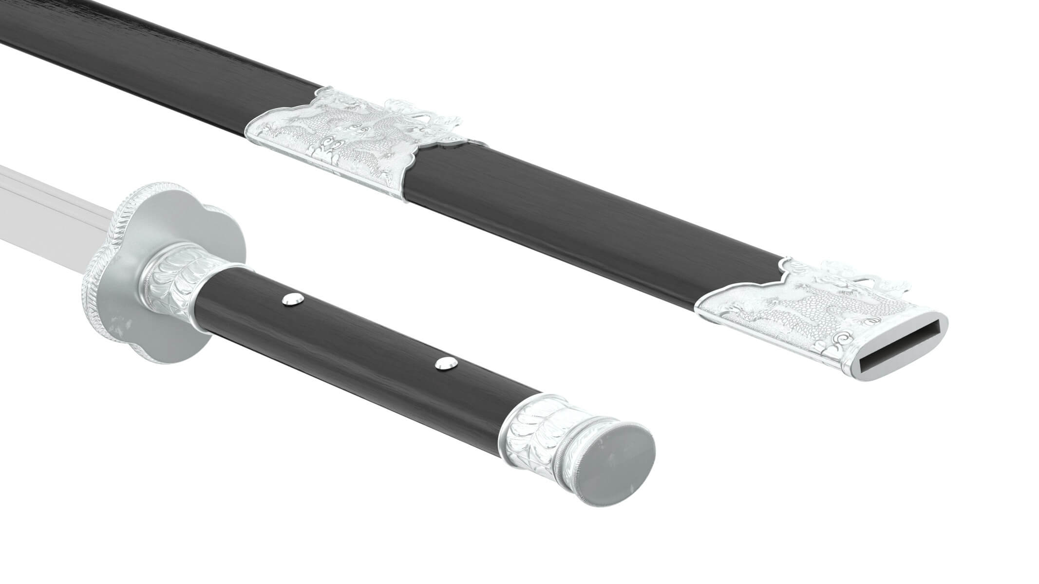 Dao Sword - 3D Model by frezzy