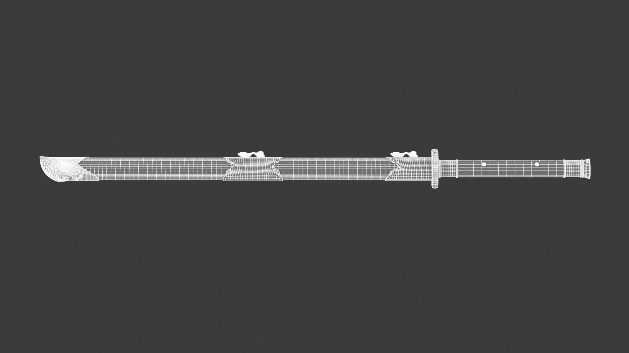 Dao Sword - 3D Model by frezzy