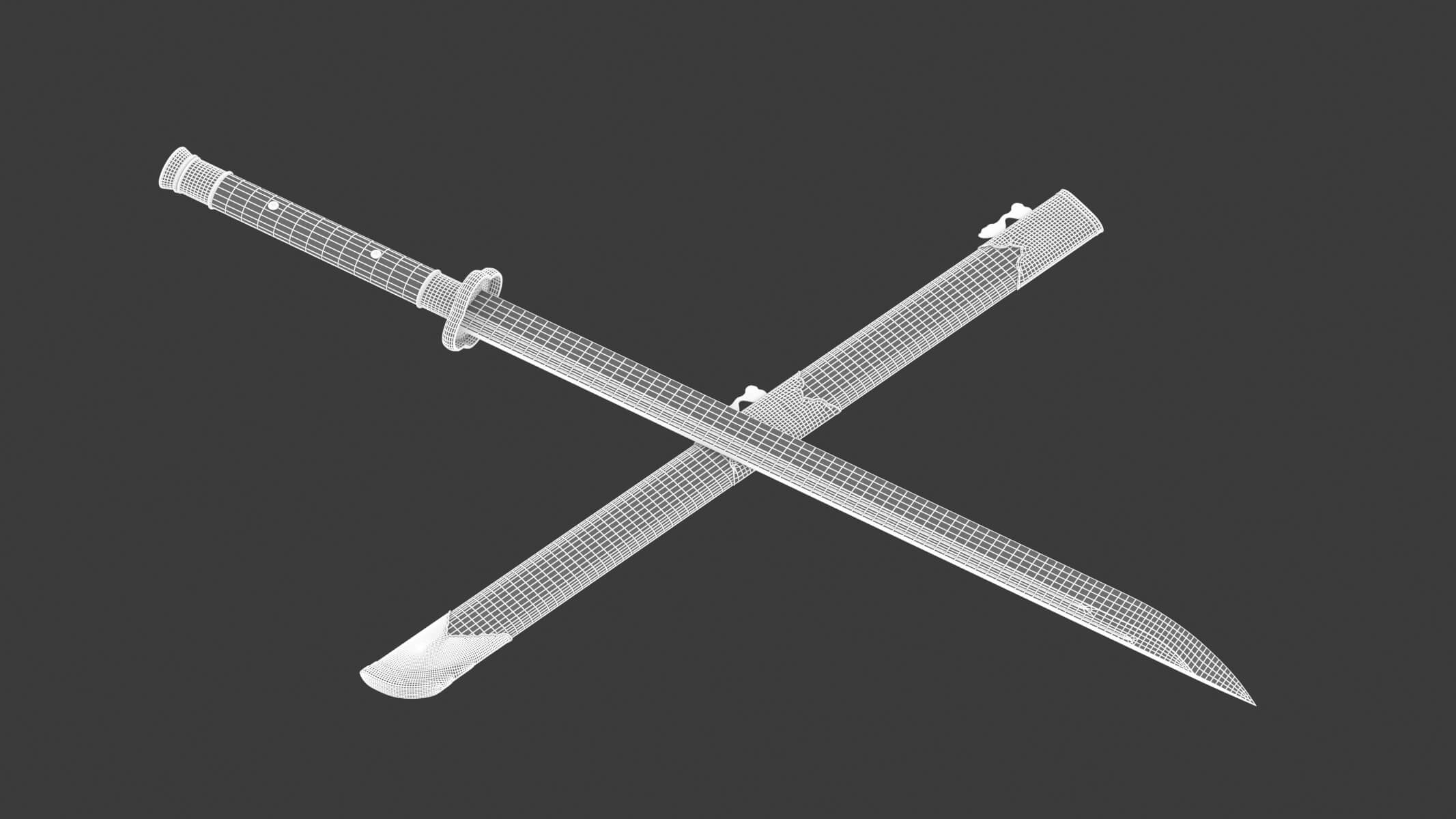 Dao Sword - 3D Model by frezzy
