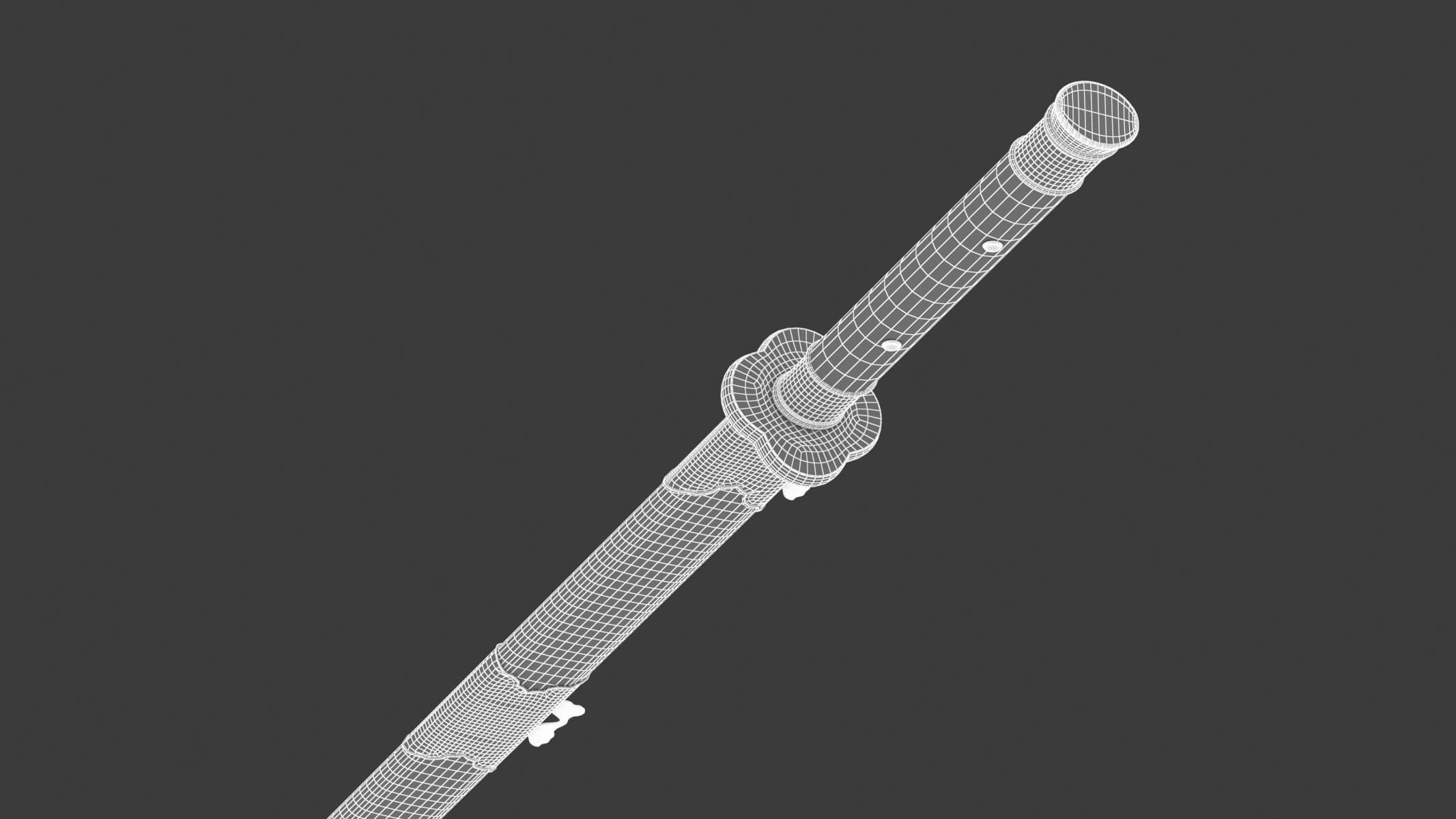 Dao Sword - 3D Model by frezzy