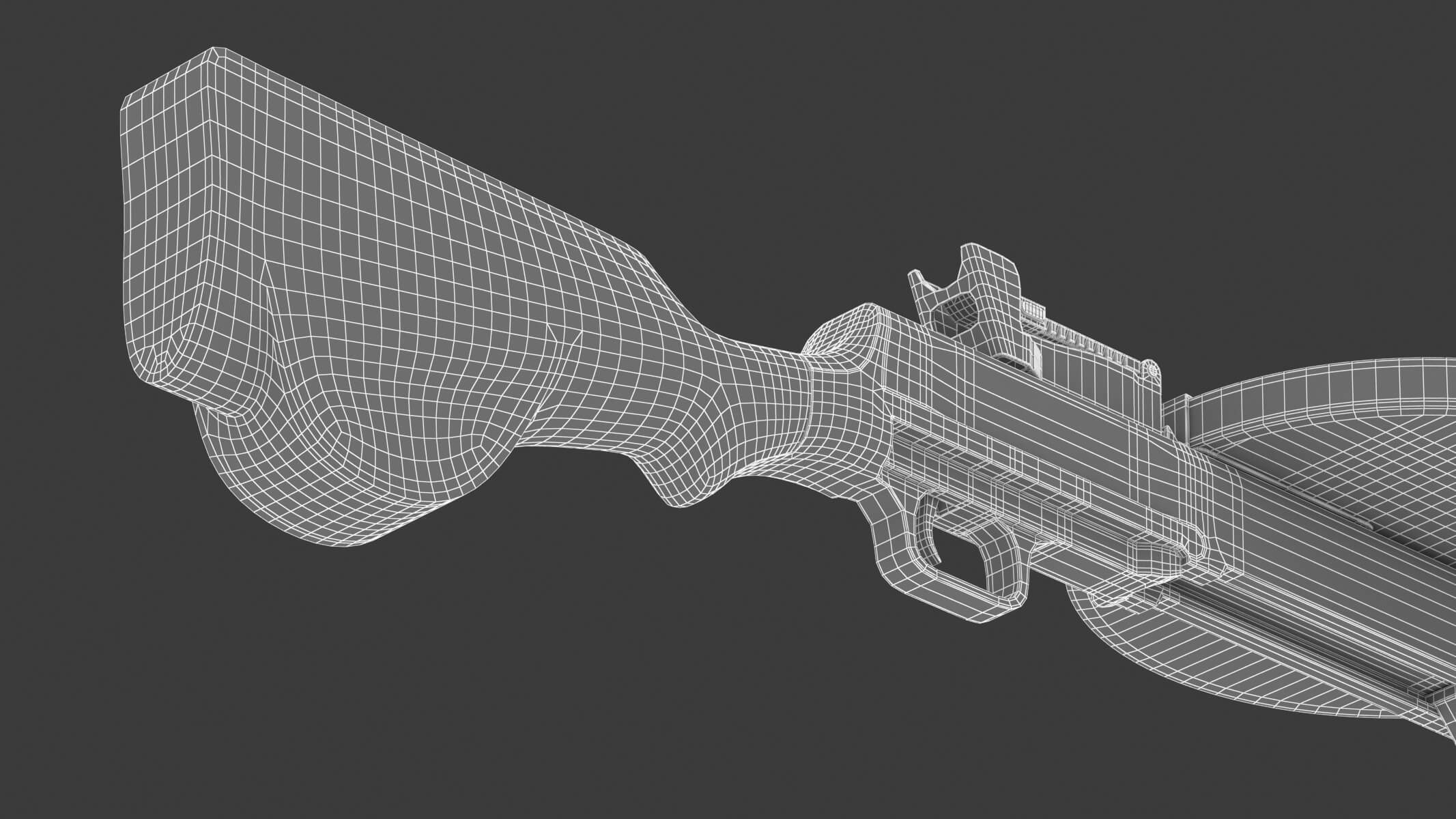 Degtyaryov Machine Gun - 3D Model by frezzy