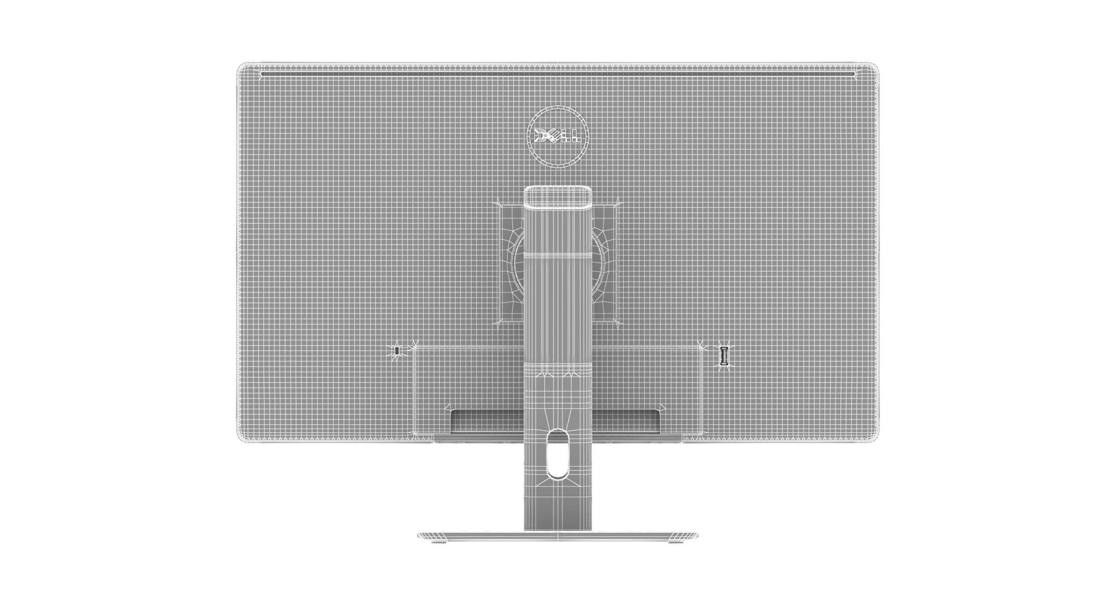Dell 24 Ultra HD 4K Monitor P2415Q - 3D Model by frezzy
