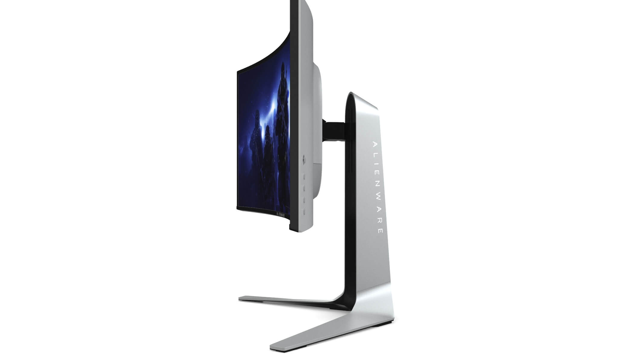 Dell Reveals Alienware 34 Curved Monitor - 3D Model by frezzy