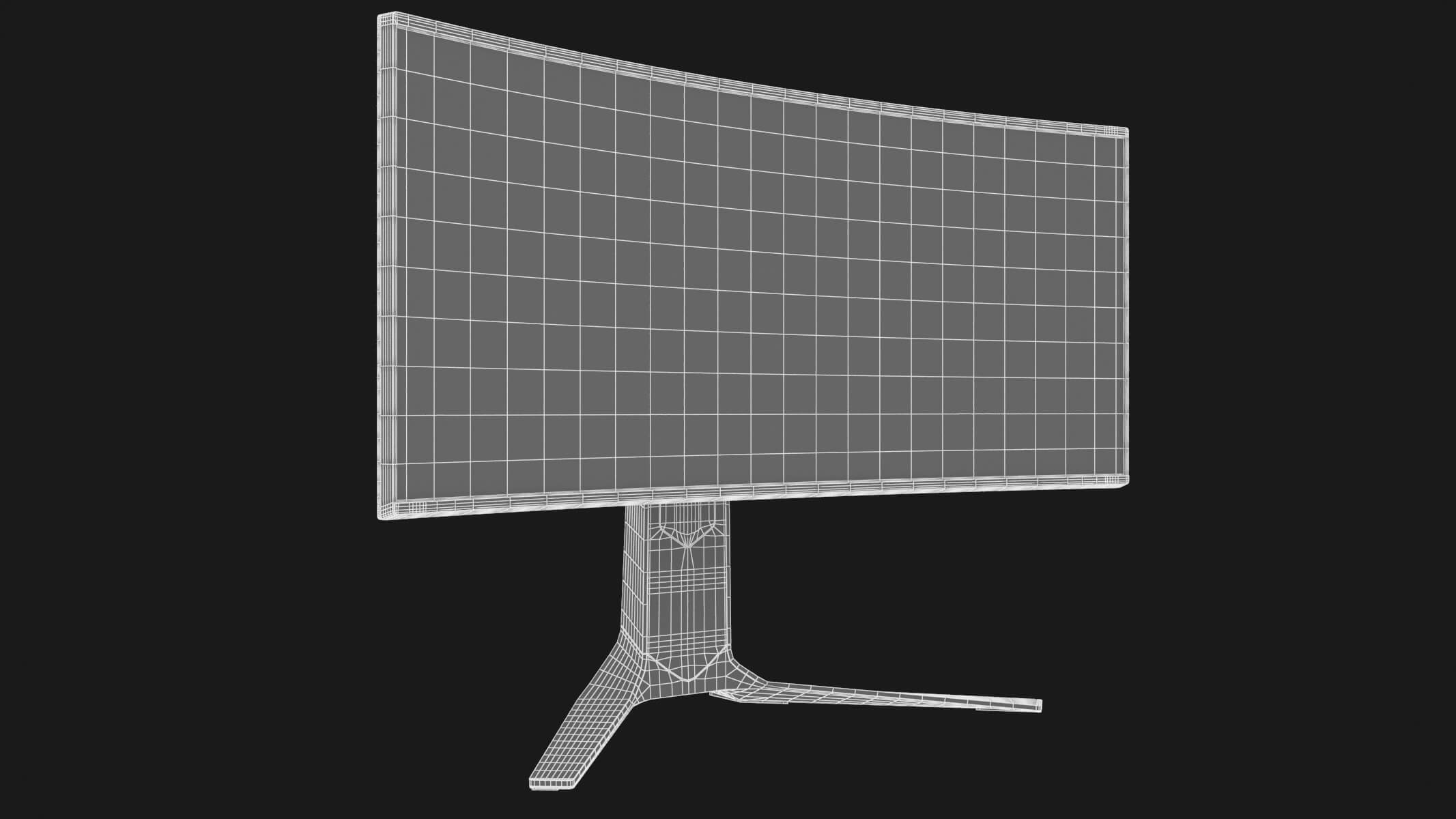 Dell Reveals Alienware 34 Curved Monitor - 3D Model by frezzy