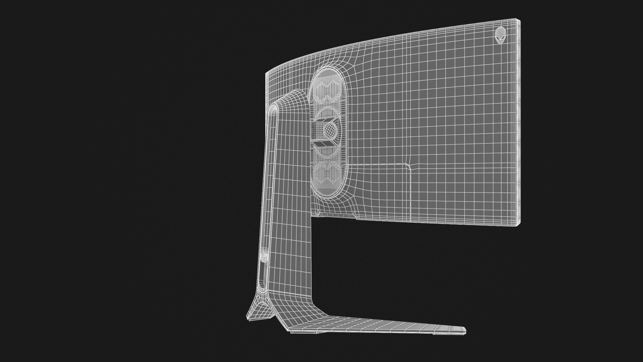 Dell Reveals Alienware 34 Curved Monitor - 3D Model by frezzy