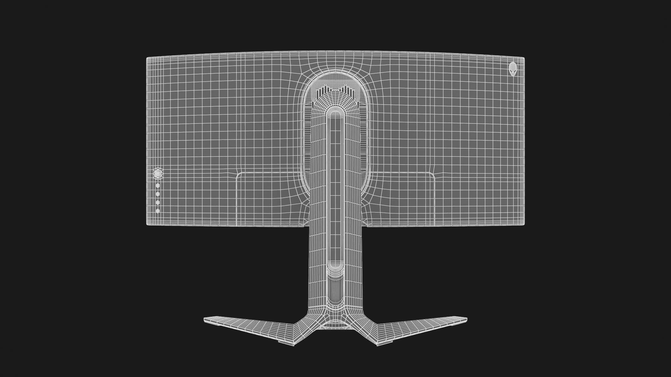 Dell Reveals Alienware 34 Curved Monitor - 3D Model by frezzy