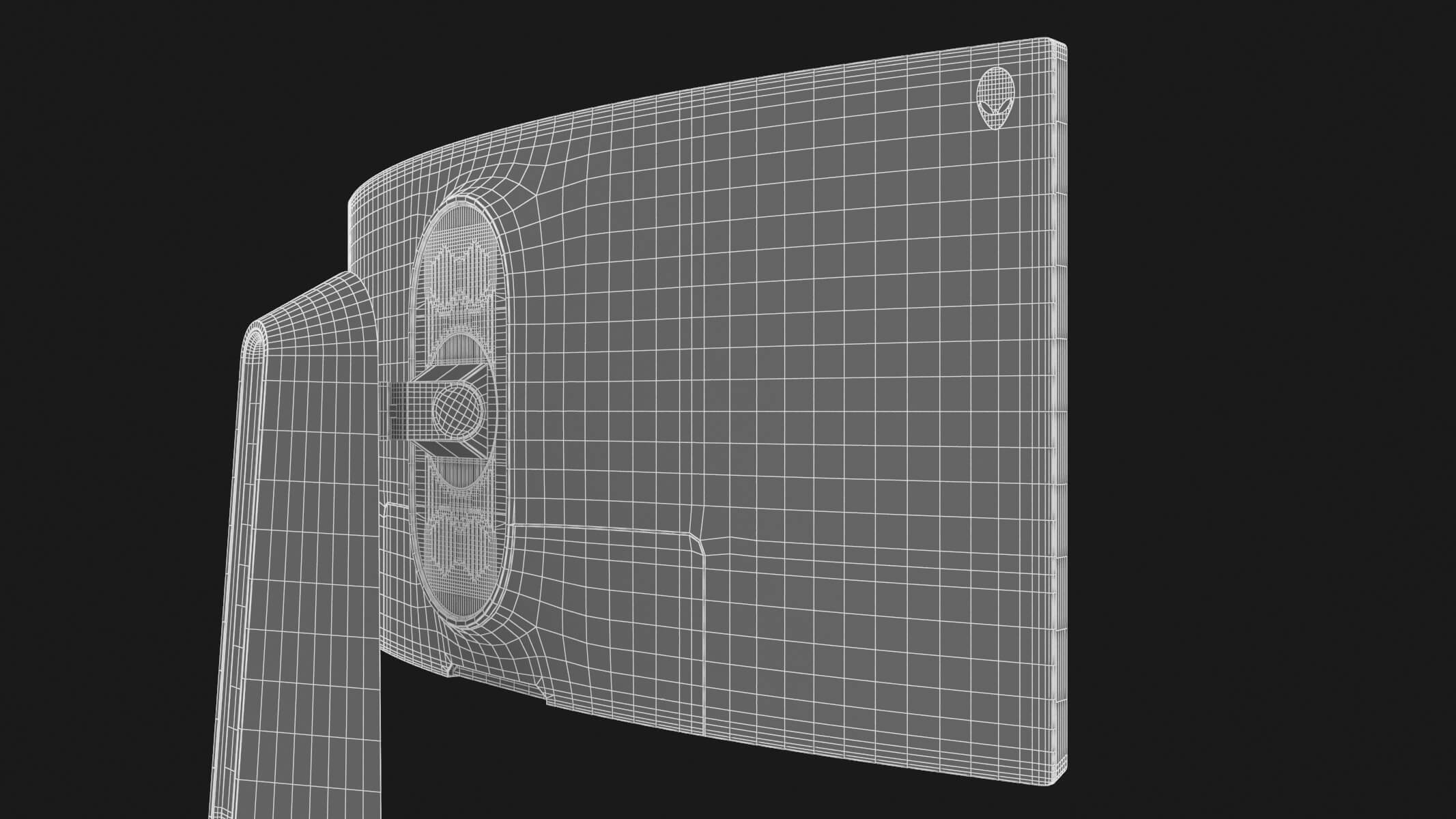 Dell Reveals Alienware 34 Curved Monitor - 3D Model by frezzy