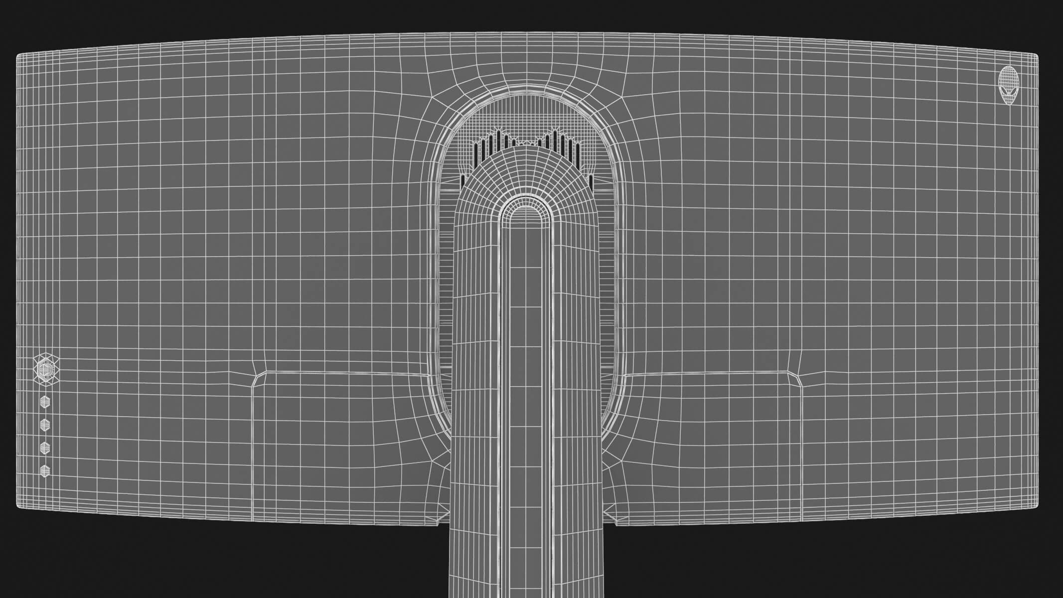 Dell Reveals Alienware 34 Curved Monitor - 3D Model by frezzy