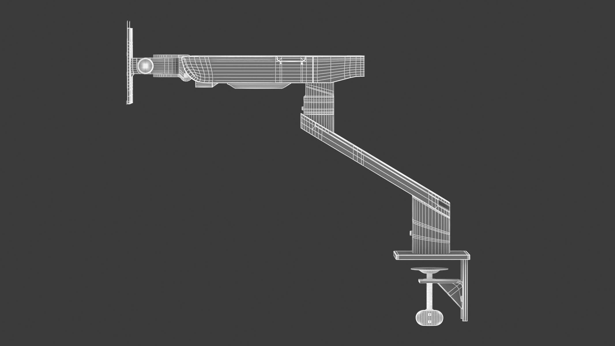 Dell Single Monitor Arm MSA20 - 3D Model by frezzy