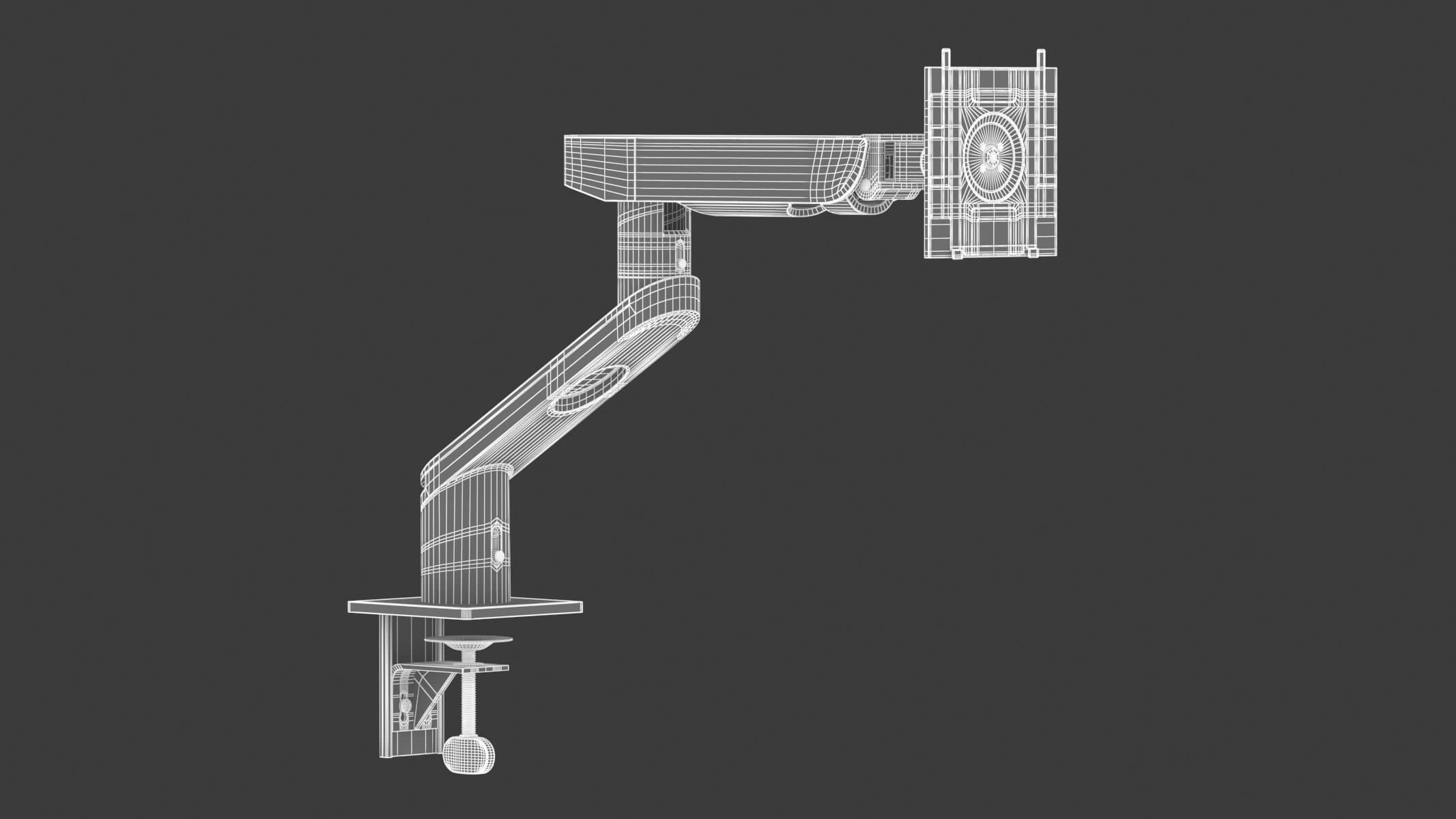 Dell Single Monitor Arm MSA20 - 3D Model by frezzy