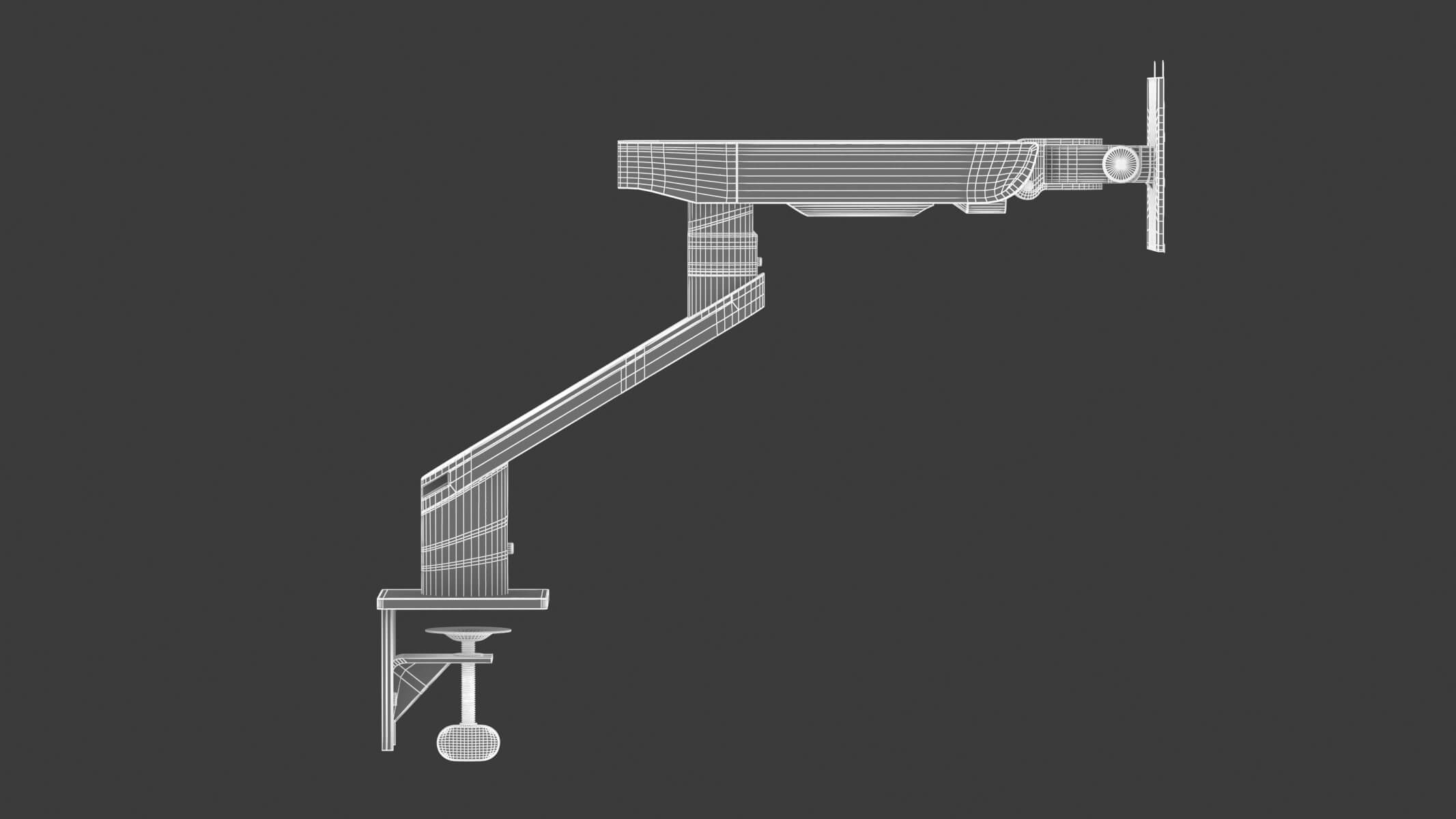 Dell Single Monitor Arm MSA20 - 3D Model by frezzy