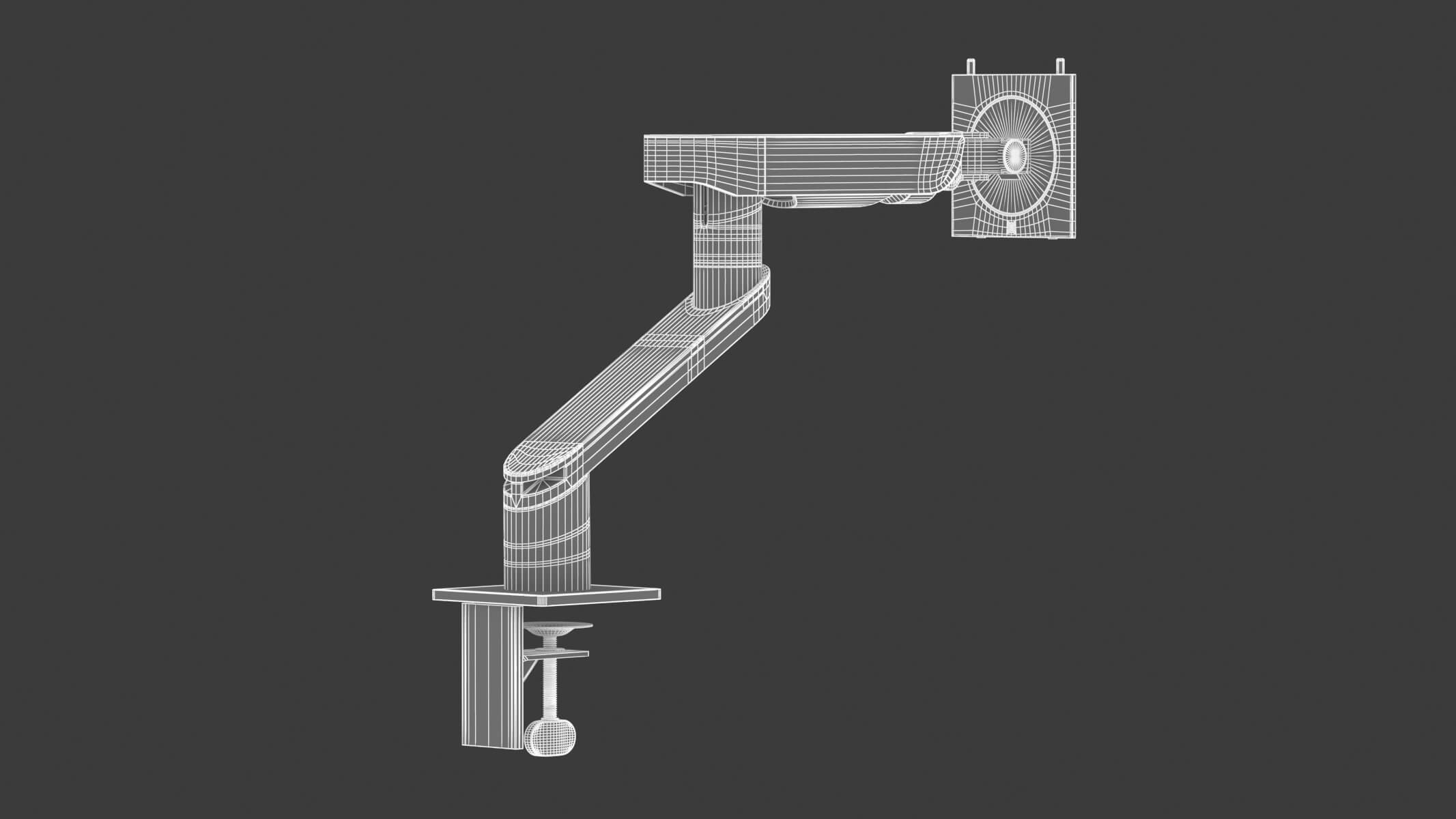 Dell Single Monitor Arm MSA20 - 3D Model by frezzy