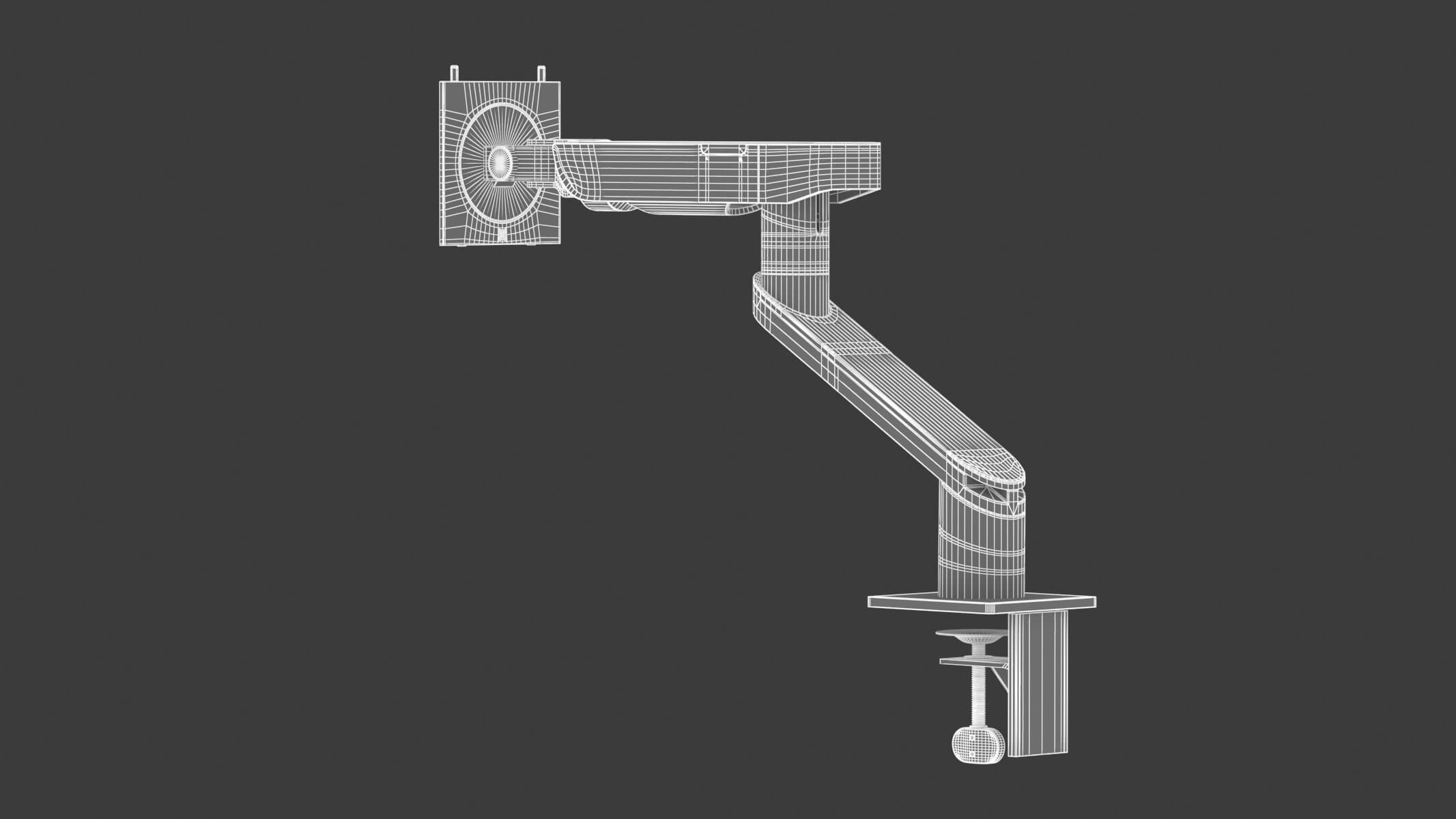 Dell Single Monitor Arm MSA20 - 3D Model by frezzy