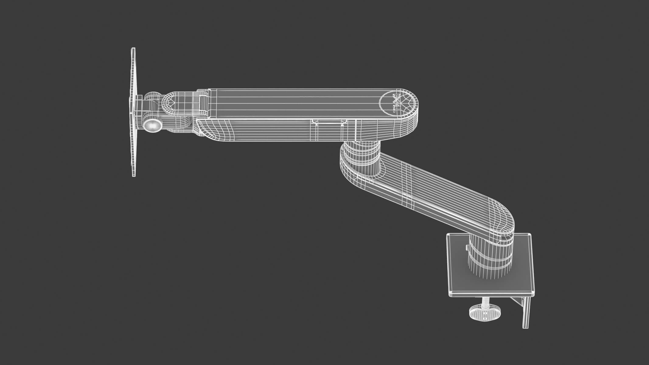 Dell Single Monitor Arm MSA20 - 3D Model by frezzy