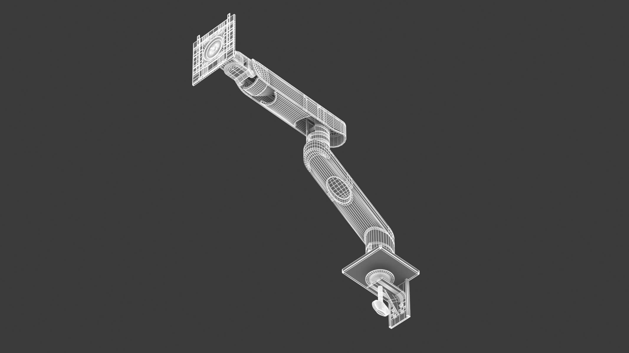 Dell Single Monitor Arm MSA20 - 3D Model by frezzy