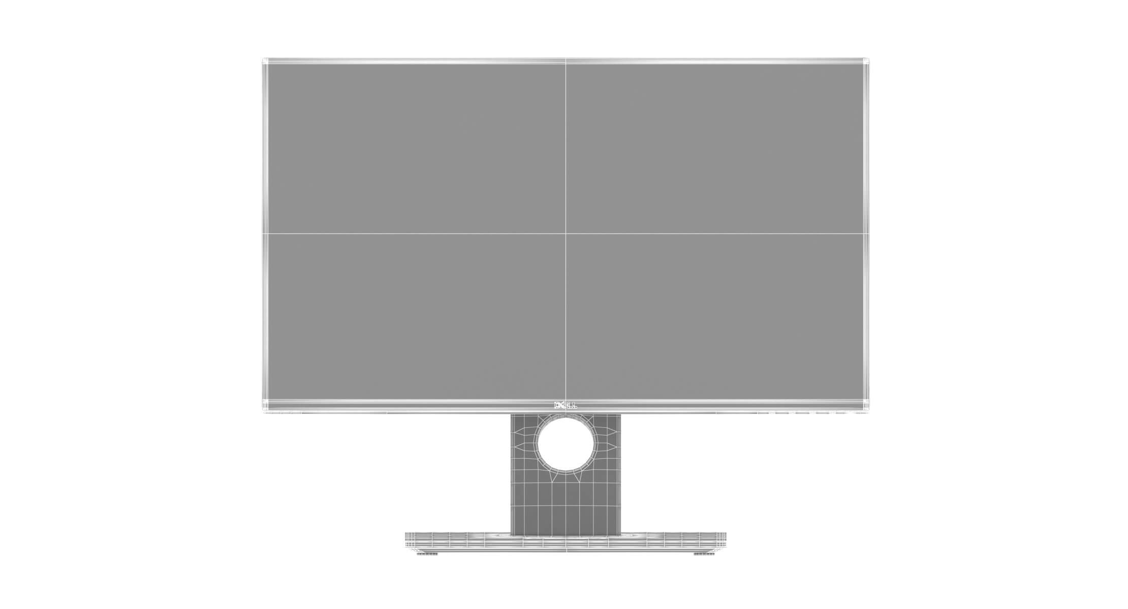 Dell UltraSharp 24 InfinityEdge Monitor U2417H - 3D Model by frezzy