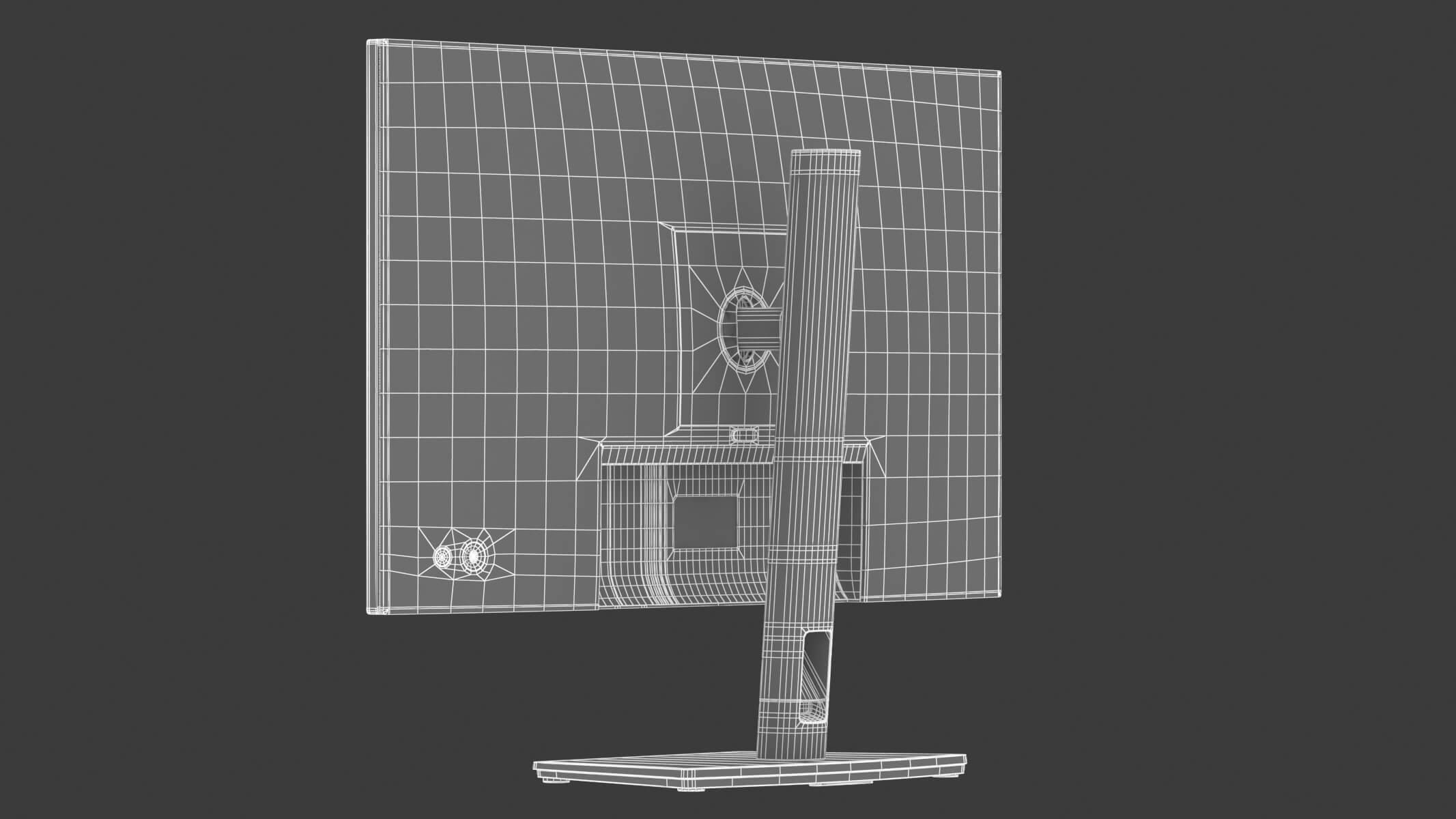 Dell Ultrasharp 27 Monitor - 3D Model by frezzy