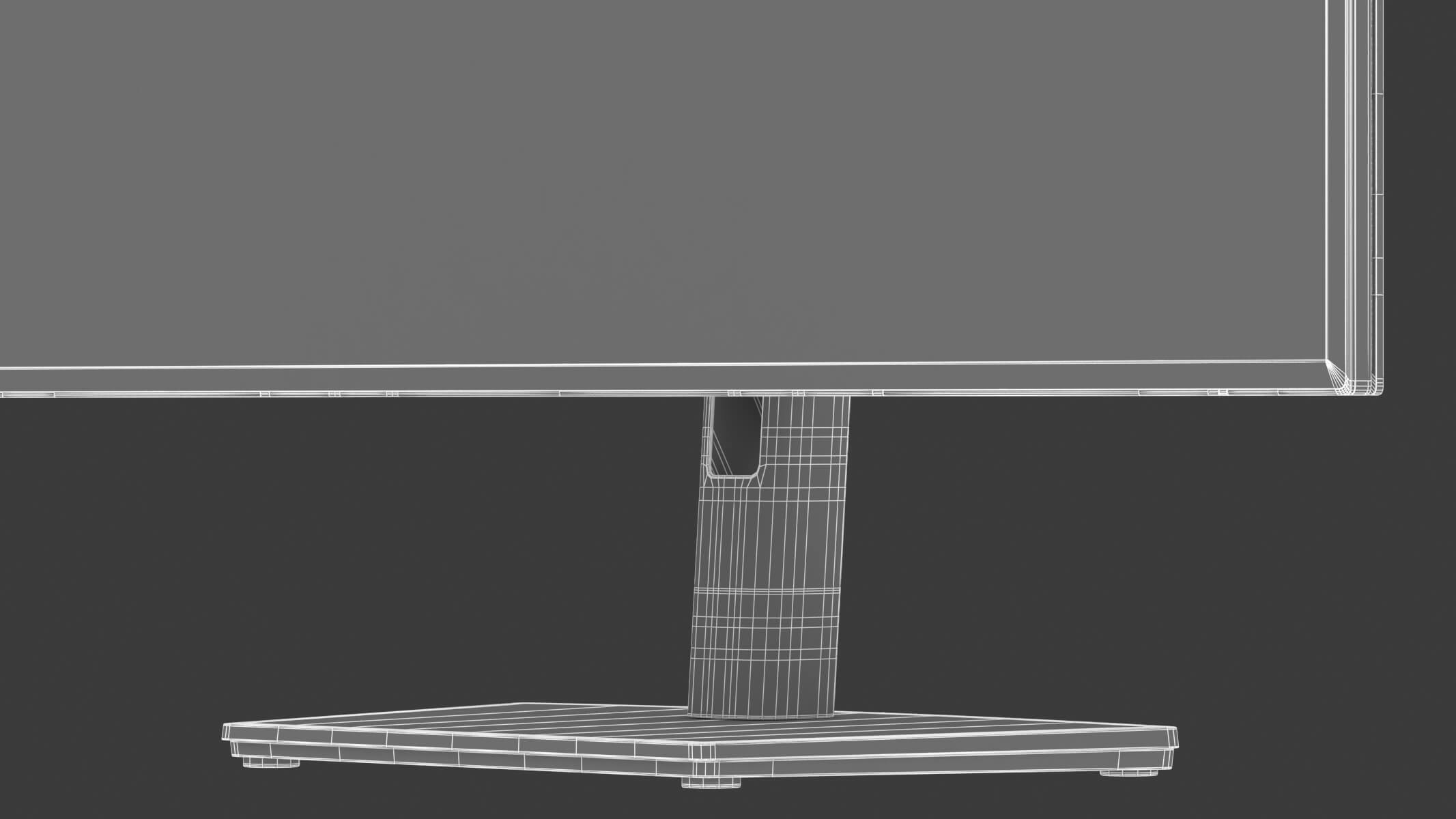 Dell Ultrasharp 27 Monitor - 3D Model by frezzy