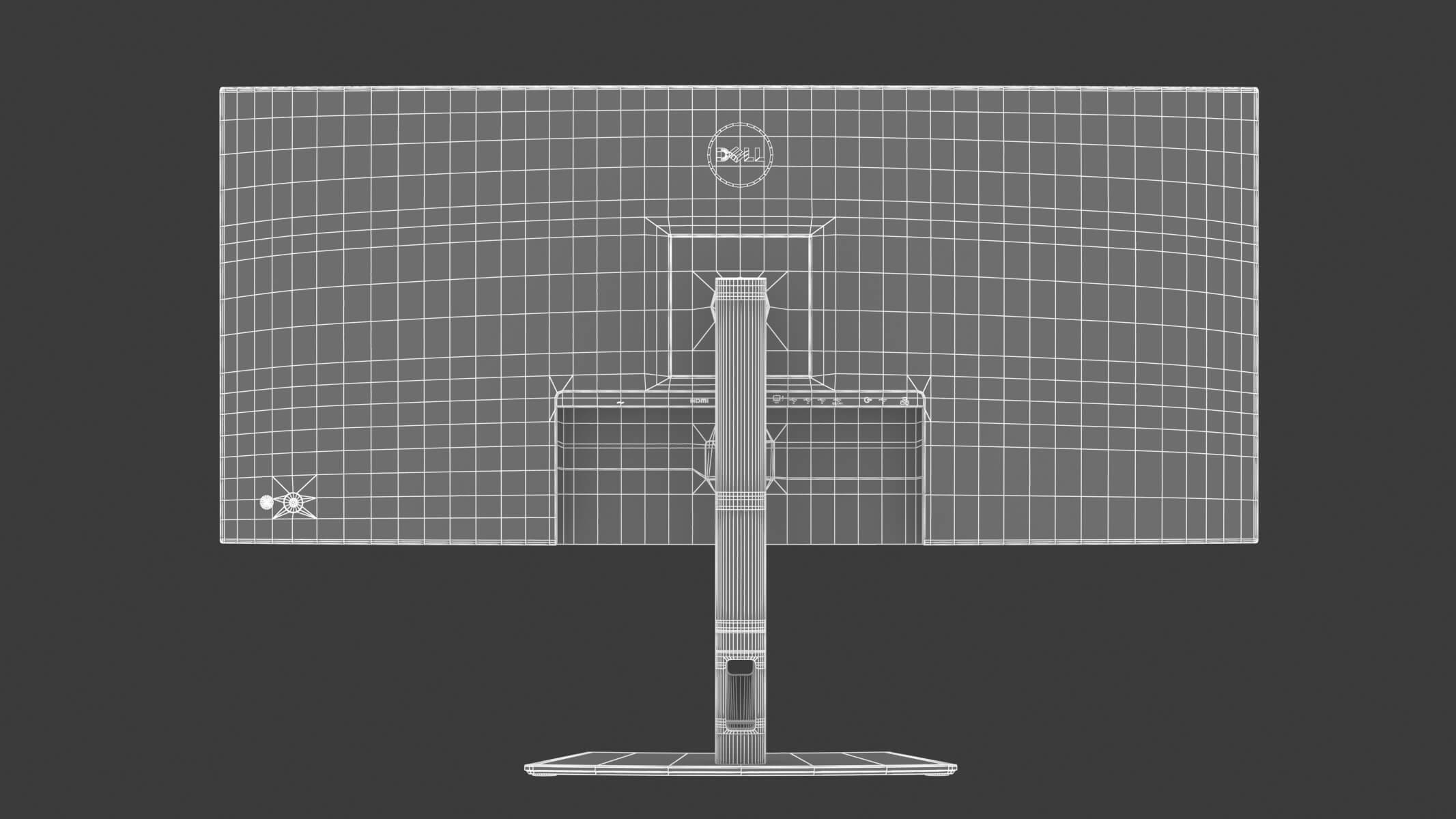 Dell Ultrasharp 40 Curved Thunderbolt Hub Monitor U4025Qw - 3D Model by frezzy