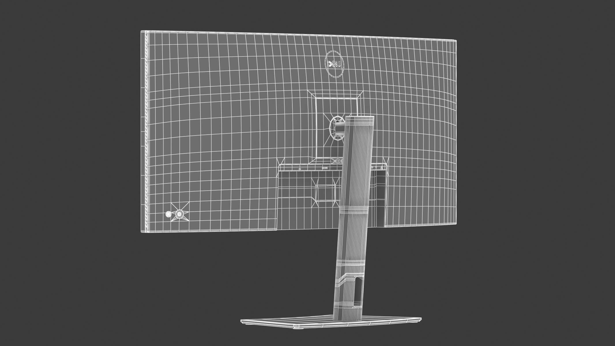 Dell Ultrasharp 40 Curved Thunderbolt Hub Monitor U4025Qw - 3D Model by frezzy