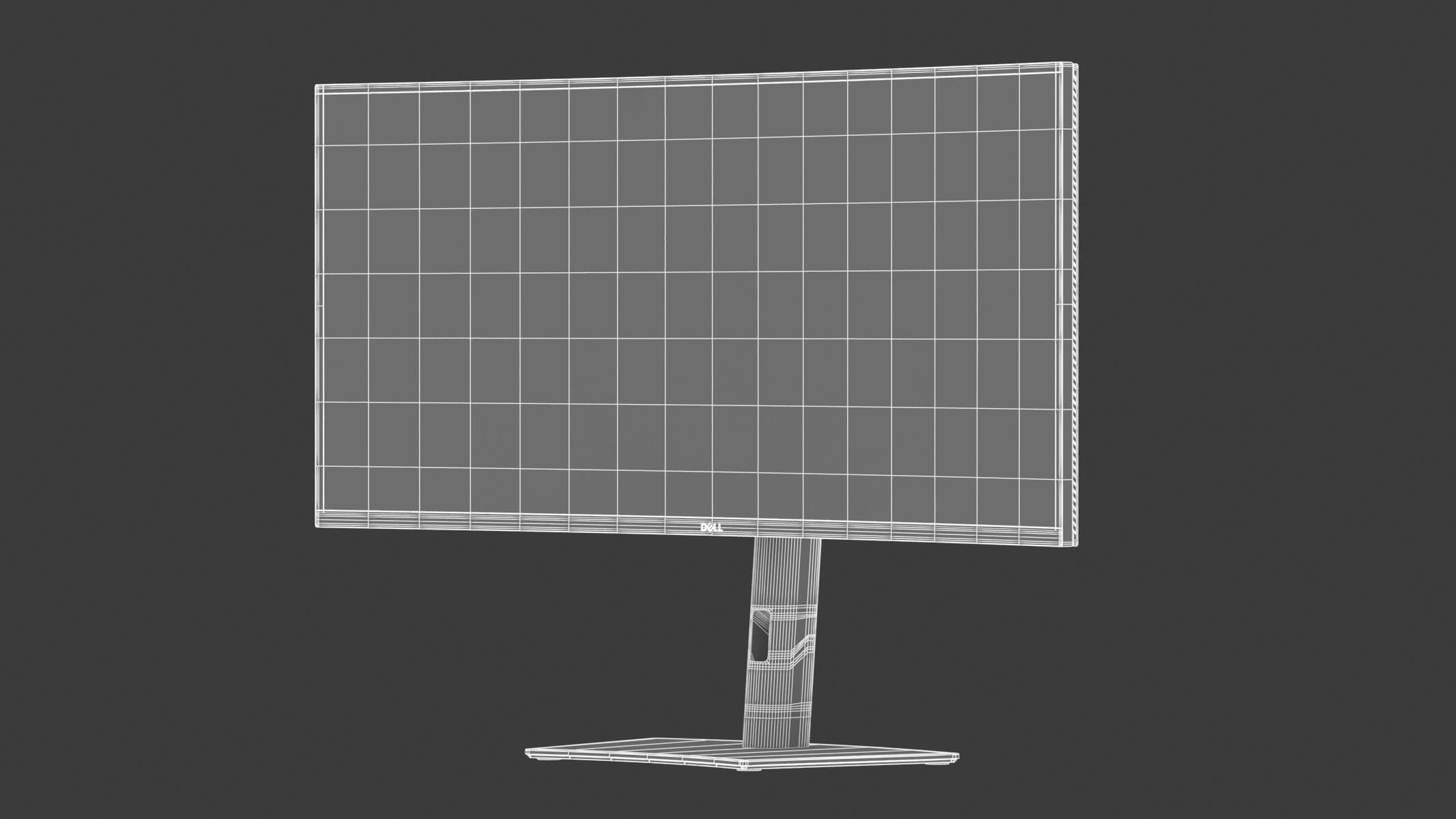 Dell Ultrasharp 40 Curved Thunderbolt Hub Monitor U4025Qw - 3D Model by frezzy