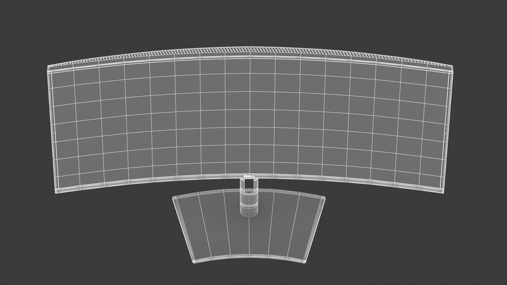 Dell Ultrasharp 40 Curved Thunderbolt Hub Monitor U4025Qw - 3D Model by frezzy