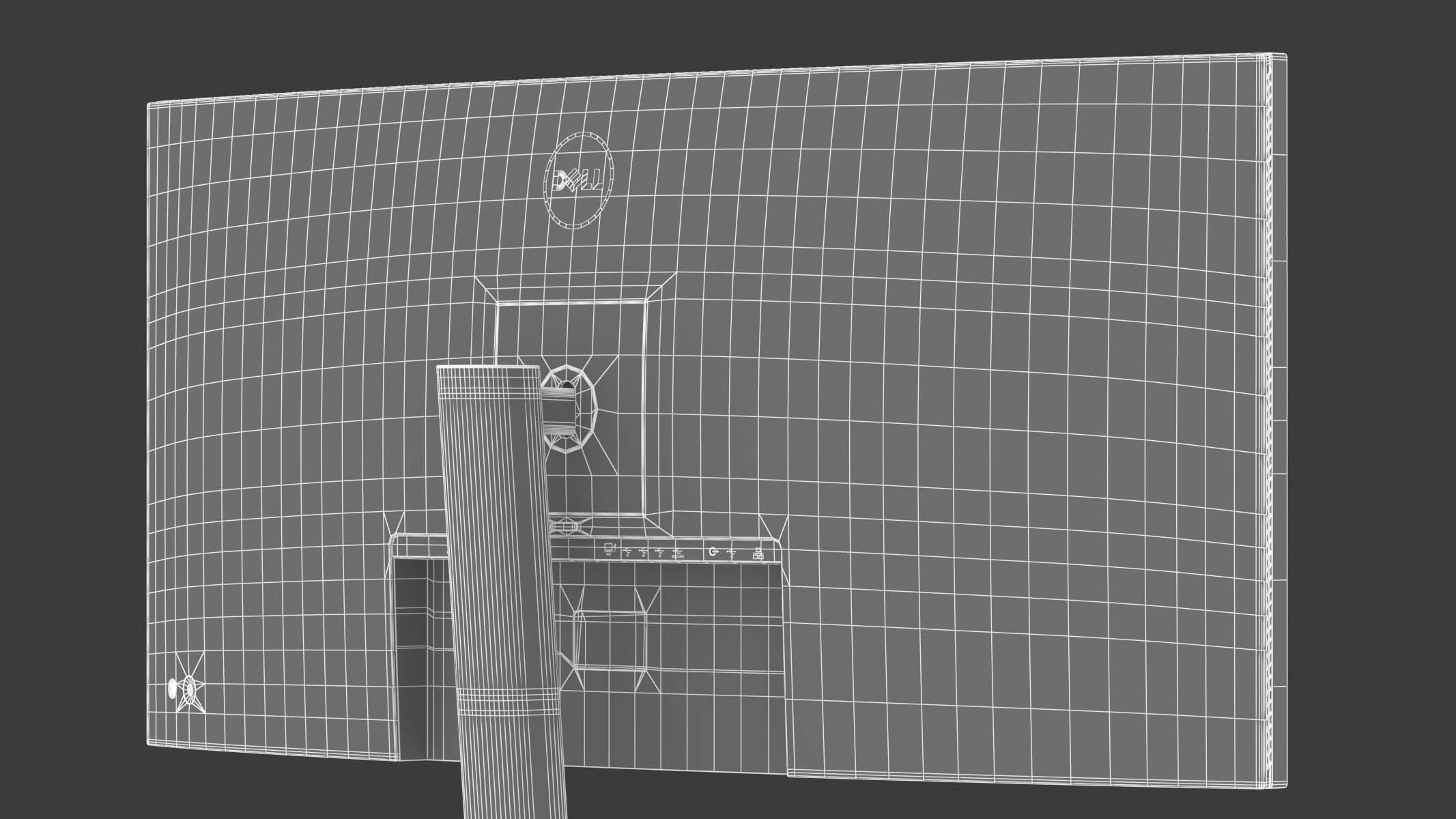 Dell Ultrasharp 40 Curved Thunderbolt Hub Monitor U4025Qw - 3D Model by frezzy