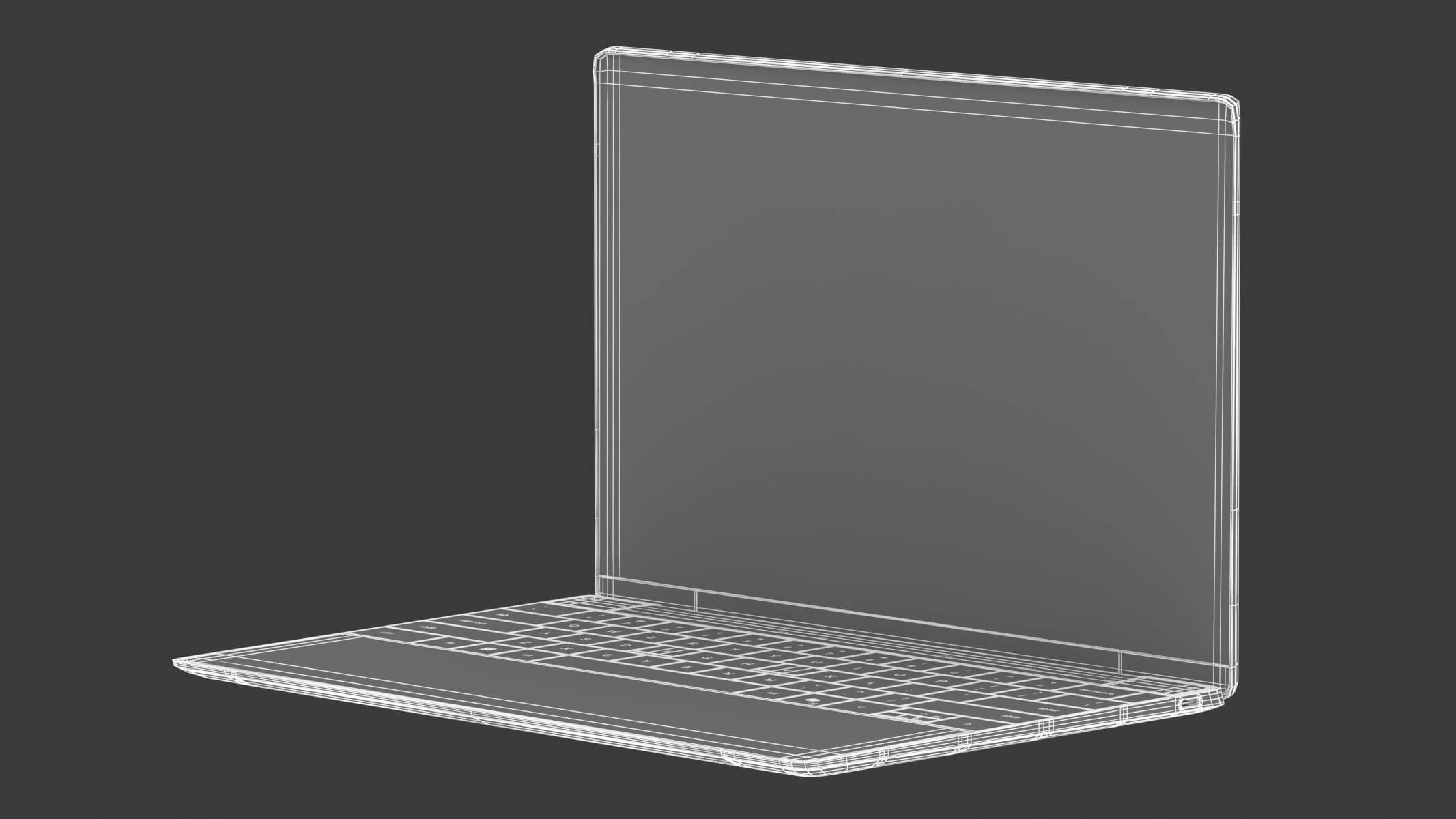 Dell Xps 13 Laptop 2024 - 3D Model by frezzy