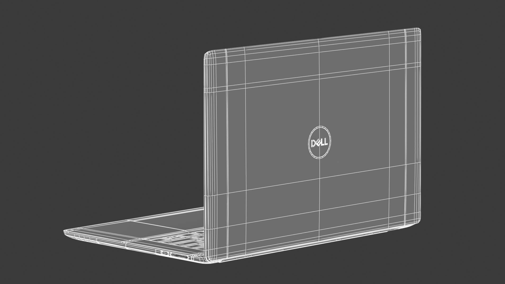 Dell Xps 15 Laptop 2024 - 3D Model by frezzy