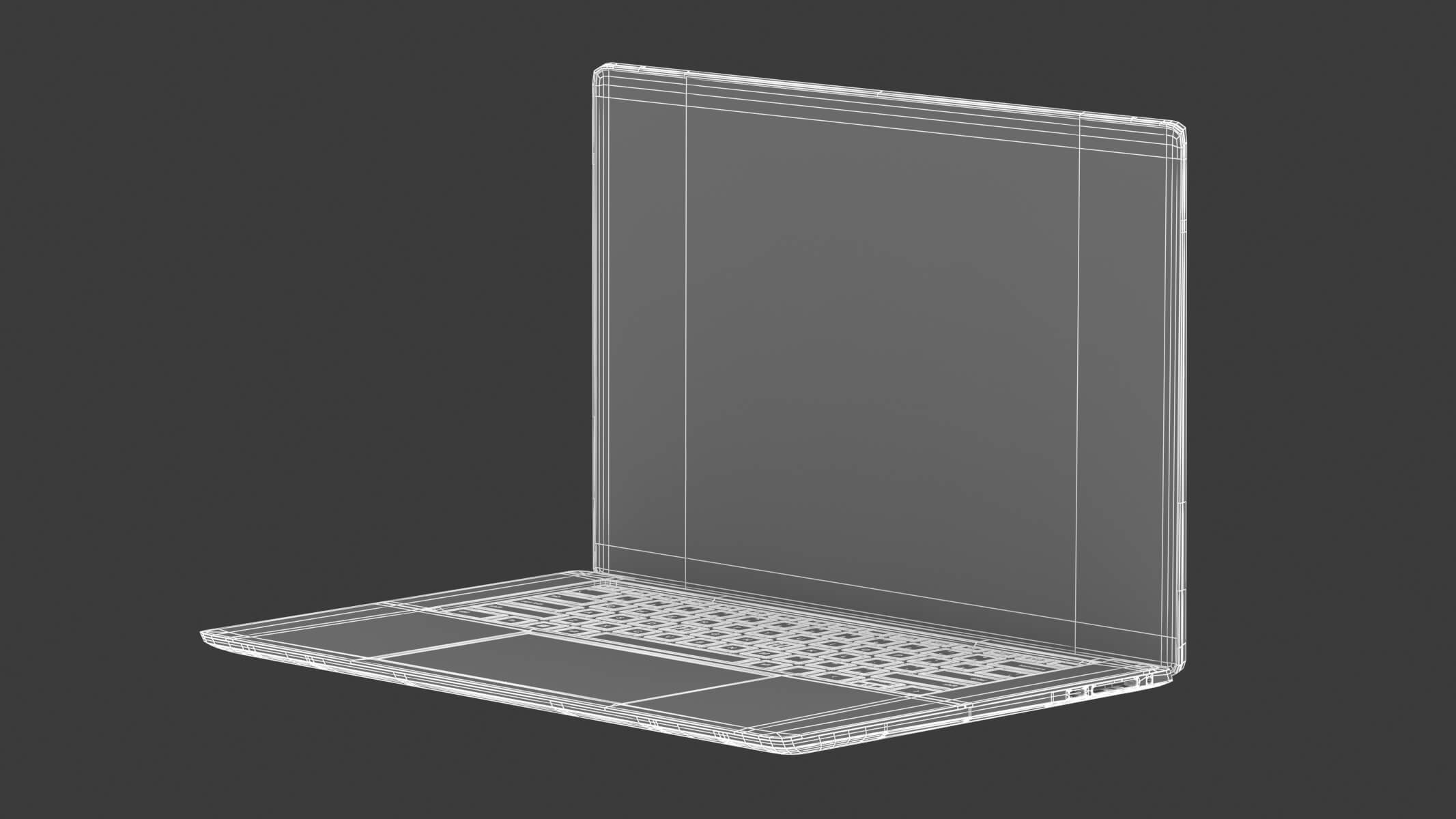 Dell Xps 15 Laptop 2024 - 3D Model by frezzy