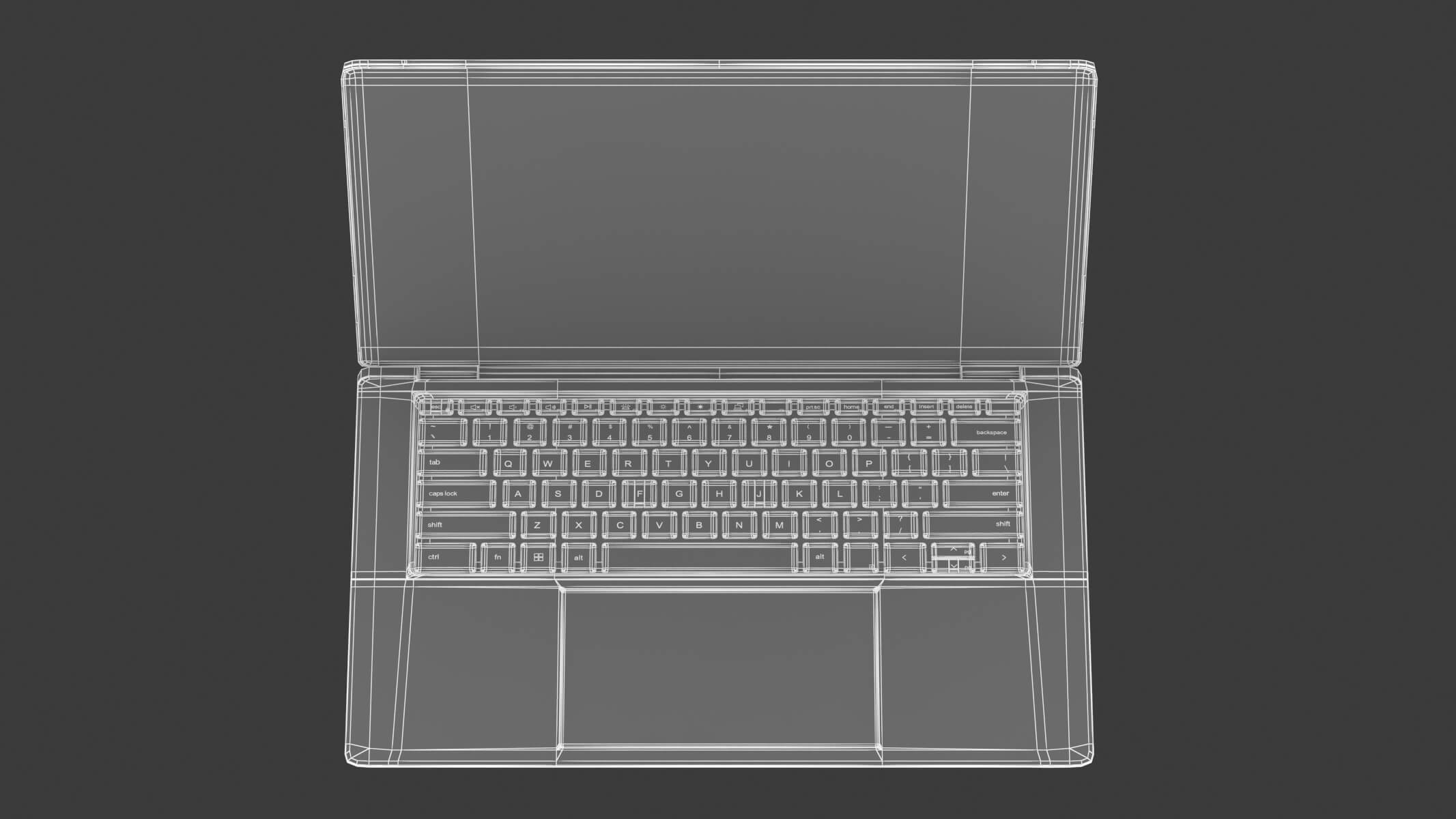 Dell Xps 15 Laptop 2024 - 3D Model by frezzy