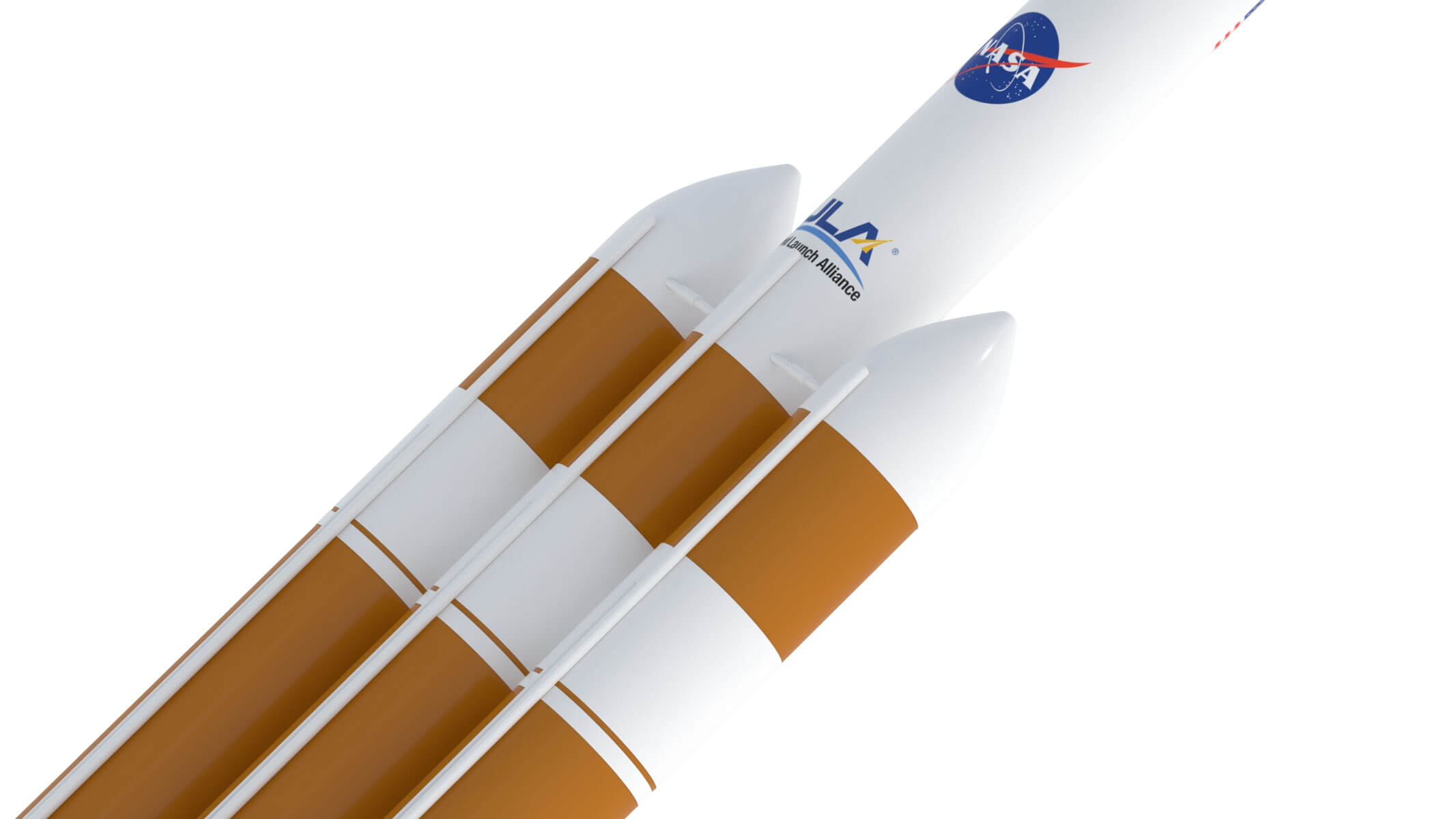 Delta IV Heavy Rocket - 3D Model by frezzy