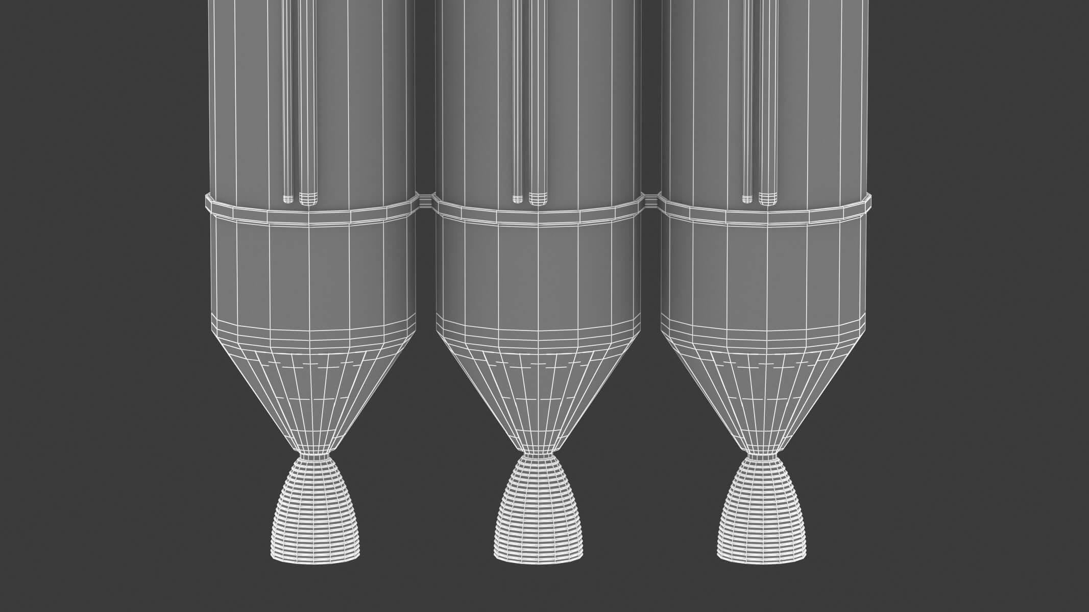 Delta IV Heavy Rocket - 3D Model by frezzy