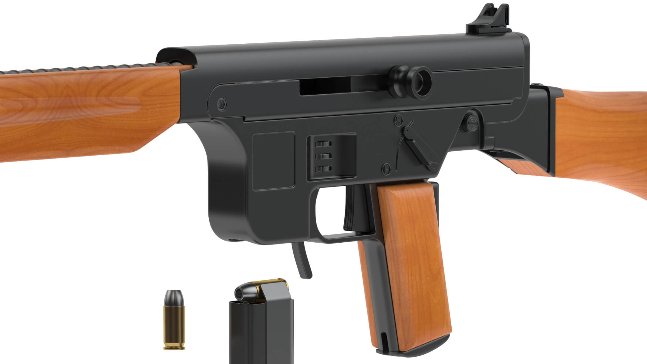 Demro TAC-1 3D Model by frezzy