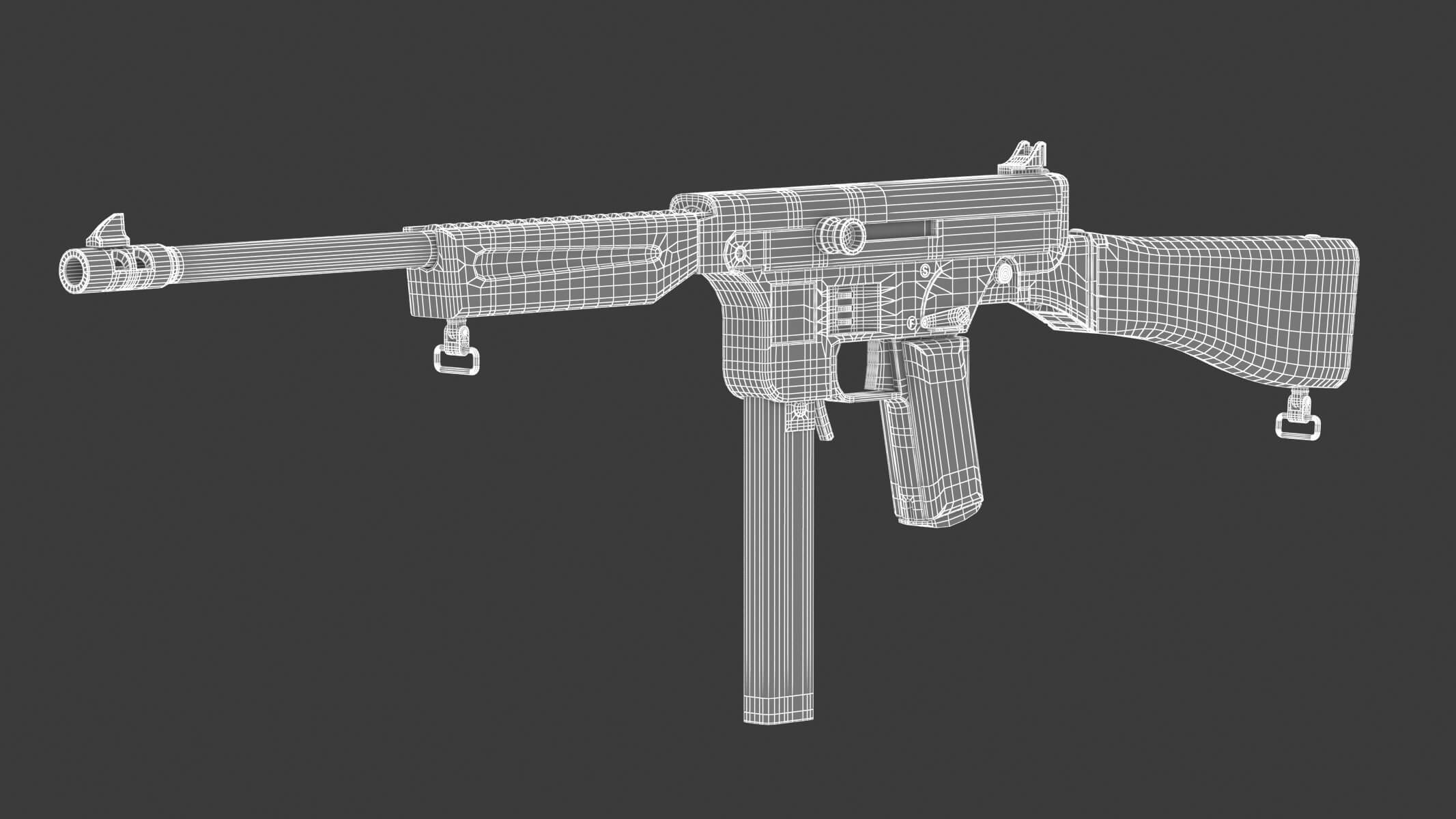 Demro TAC-1 3D Model by frezzy