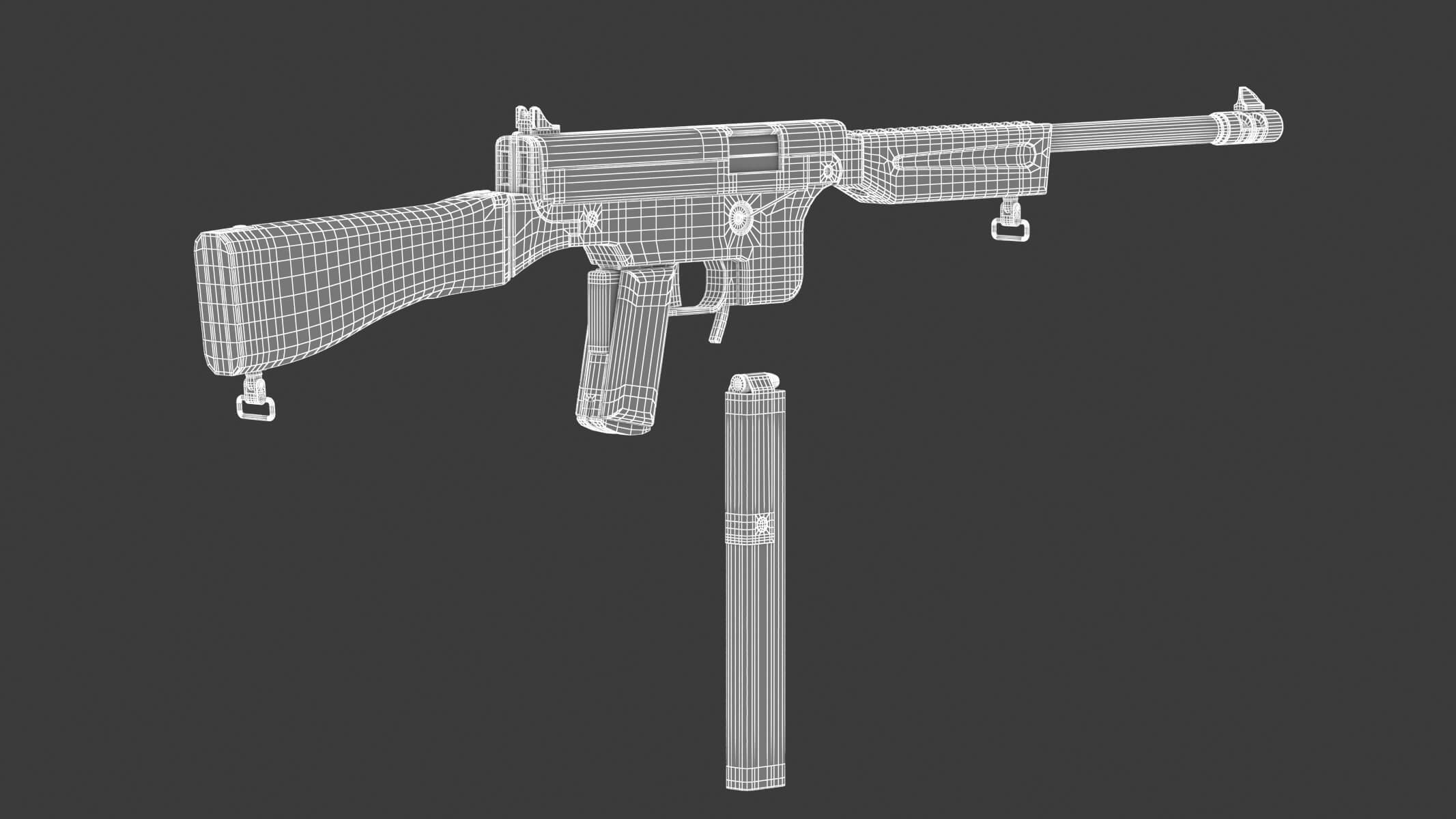 Demro TAC-1 3D Model by frezzy