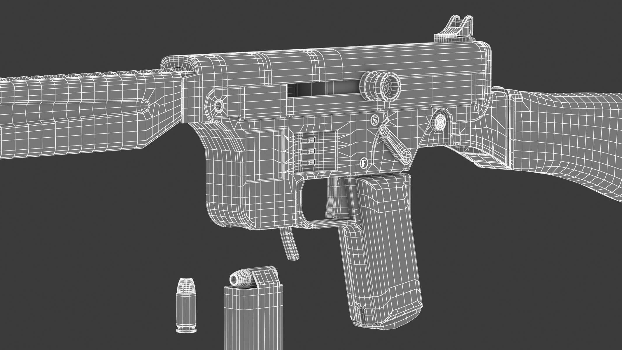 Demro TAC-1 3D Model by frezzy