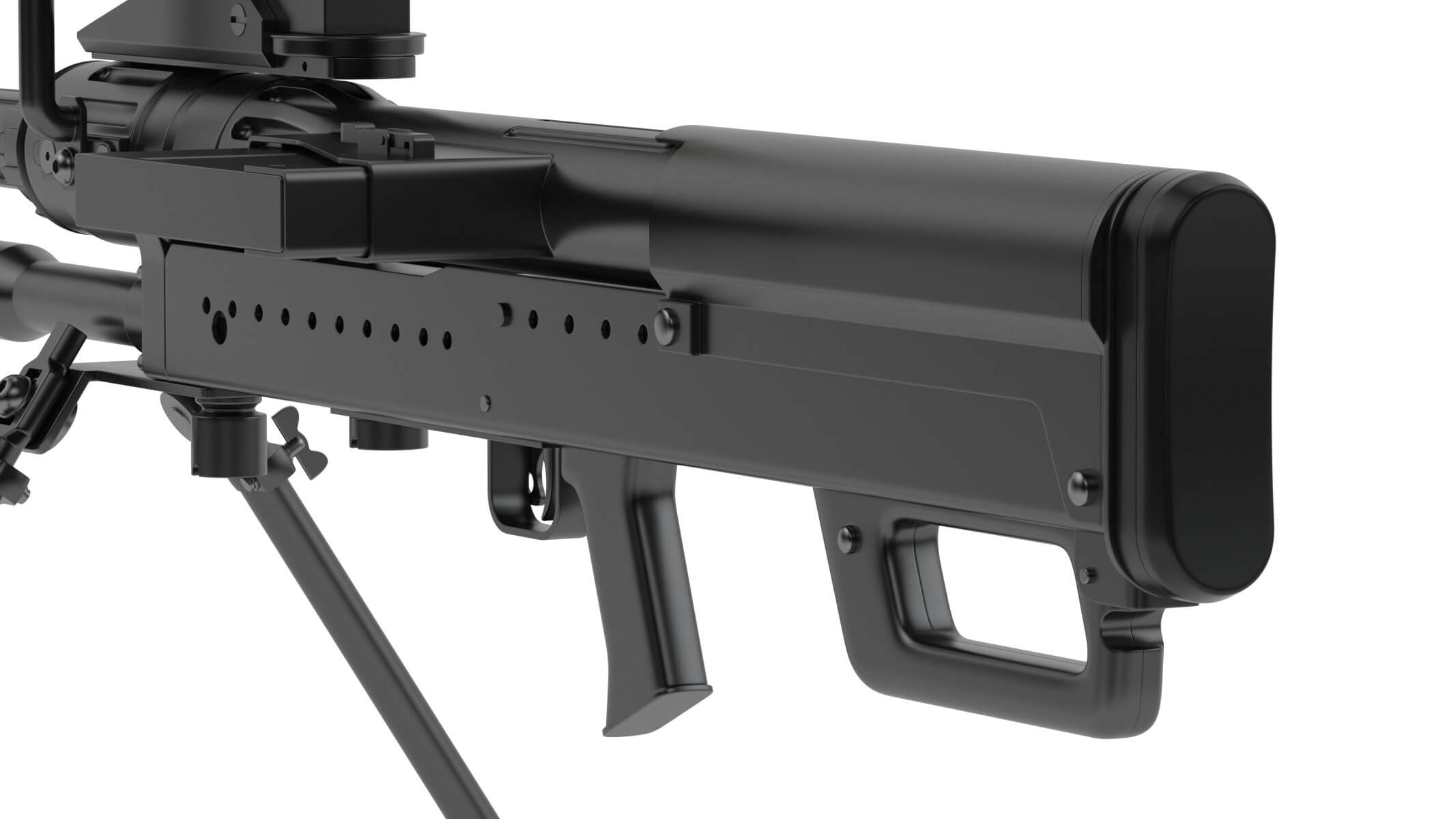 Denel NTW-20 3D Model by frezzy