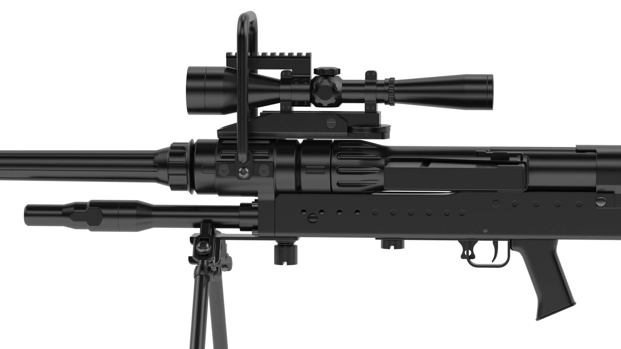 Denel NTW-20 3D Model by frezzy