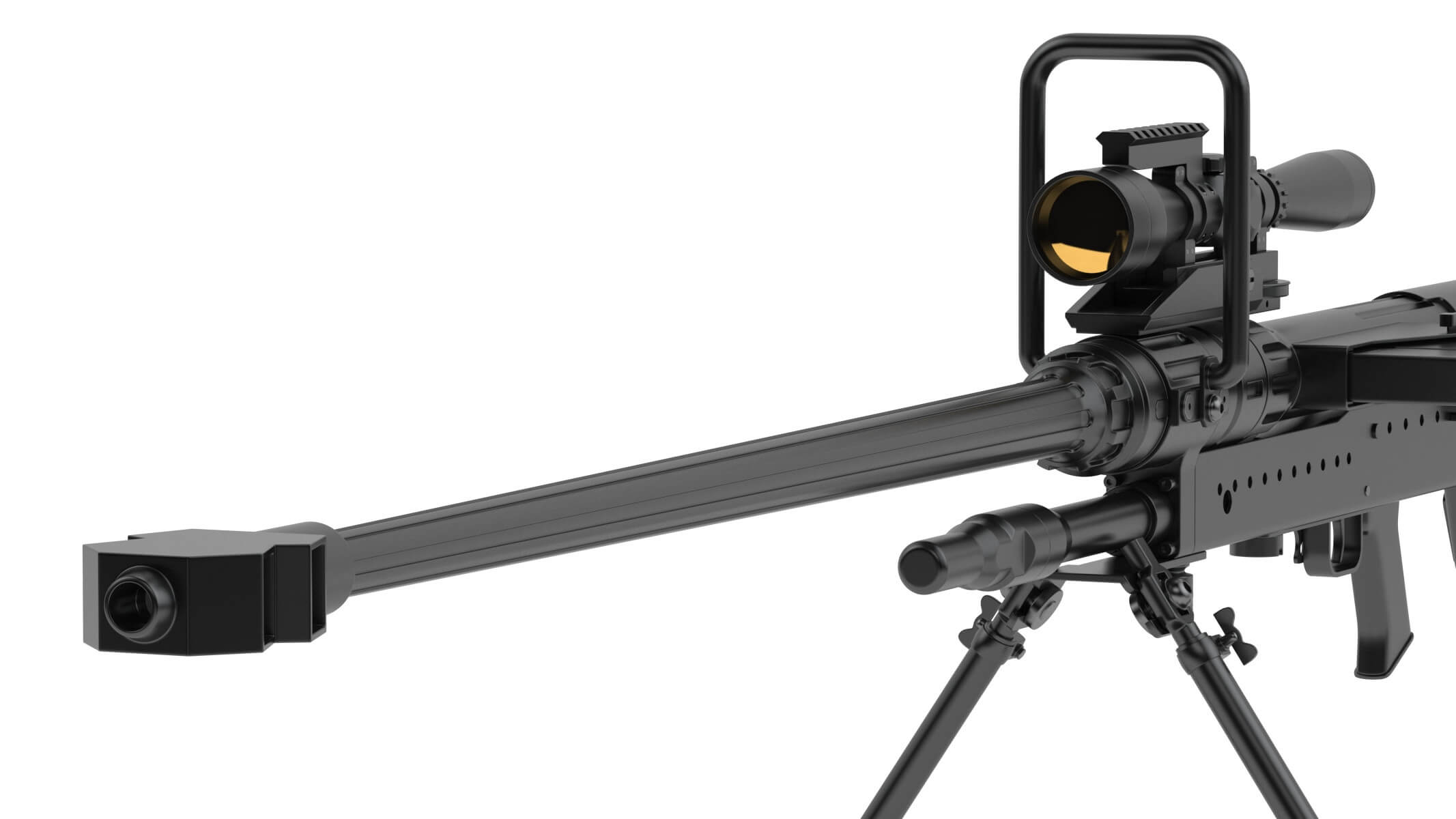 Denel NTW-20 3D Model by frezzy