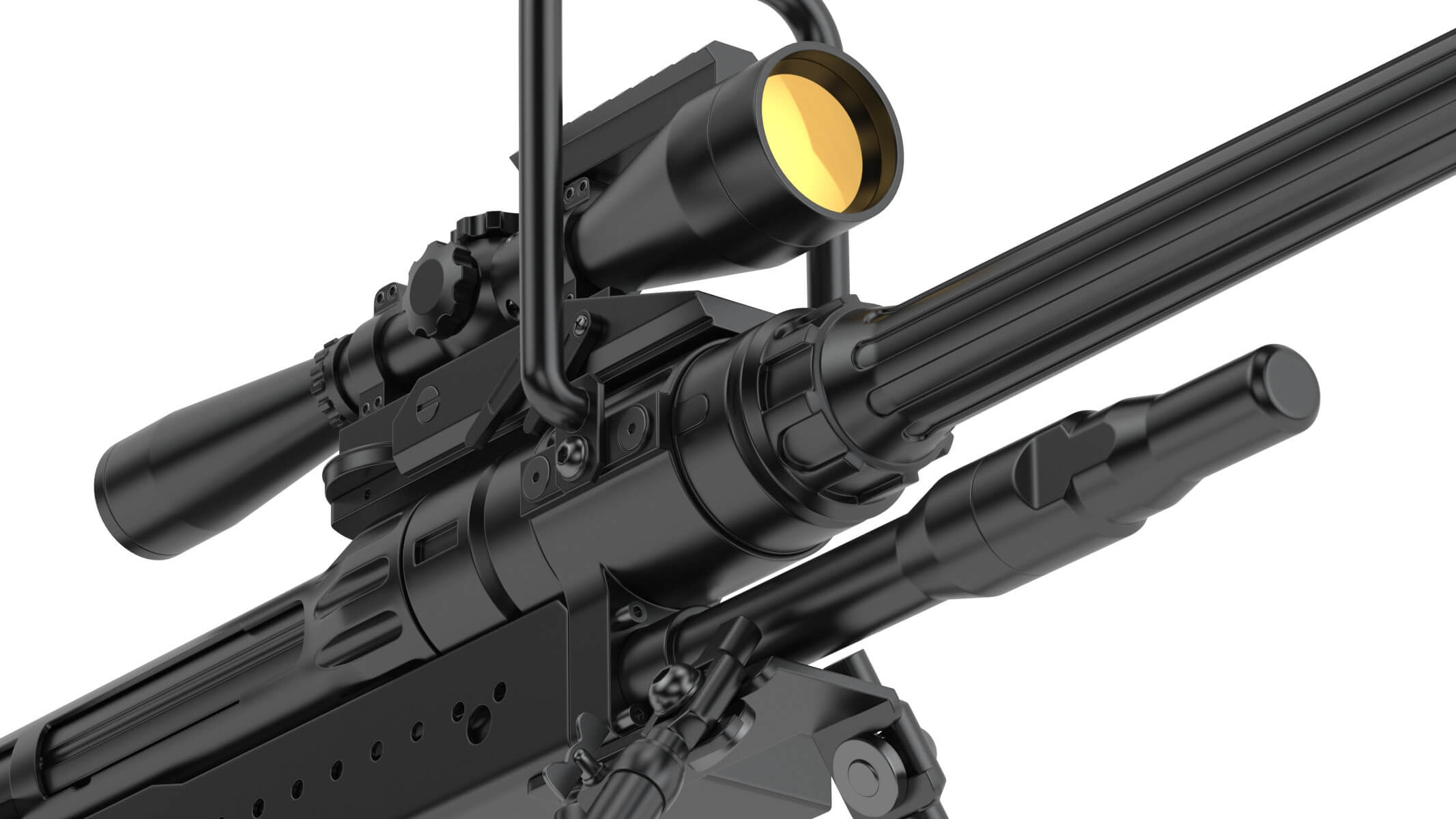 Denel NTW-20 3D Model by frezzy