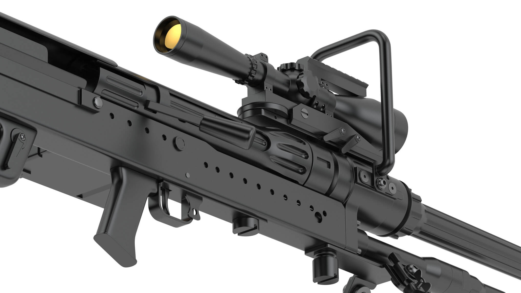 Denel NTW-20 3D Model by frezzy