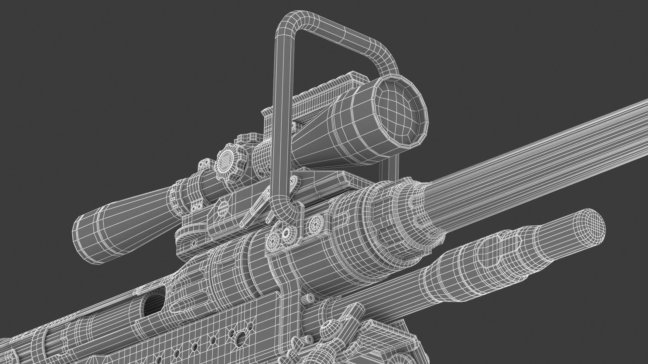 Denel NTW-20 3D Model by frezzy