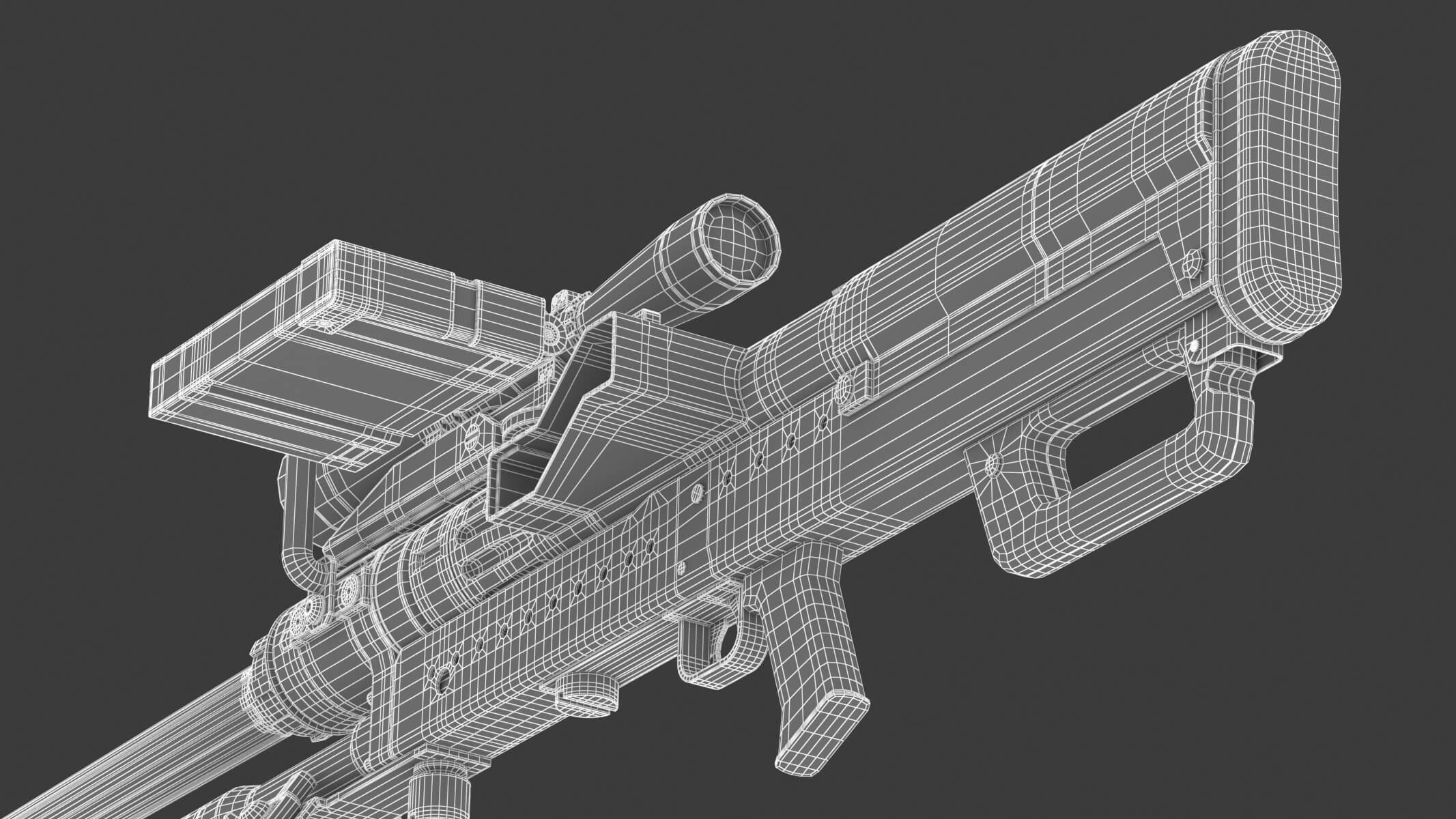 Denel NTW-20 3D Model by frezzy