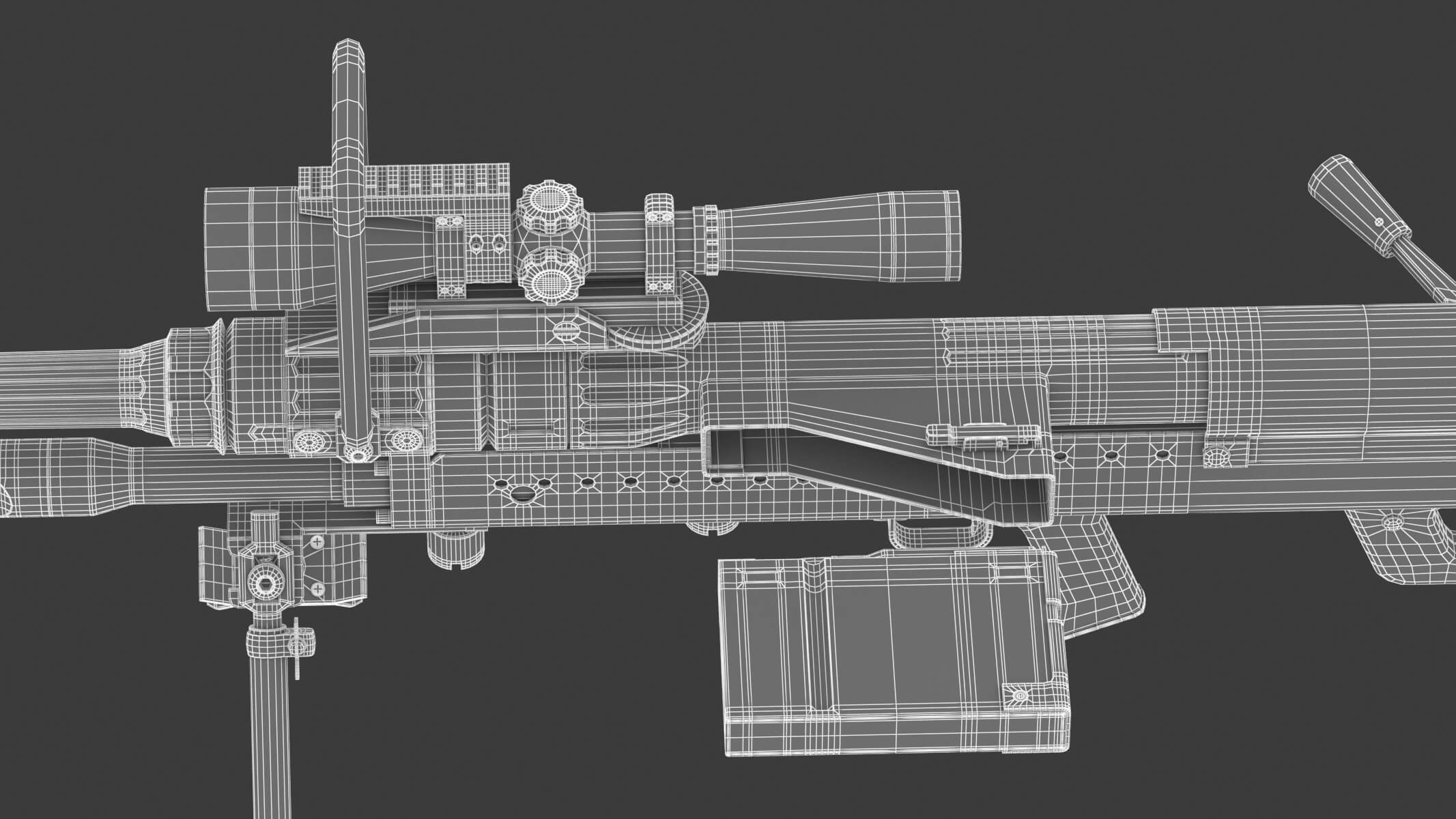 Denel NTW-20 3D Model by frezzy