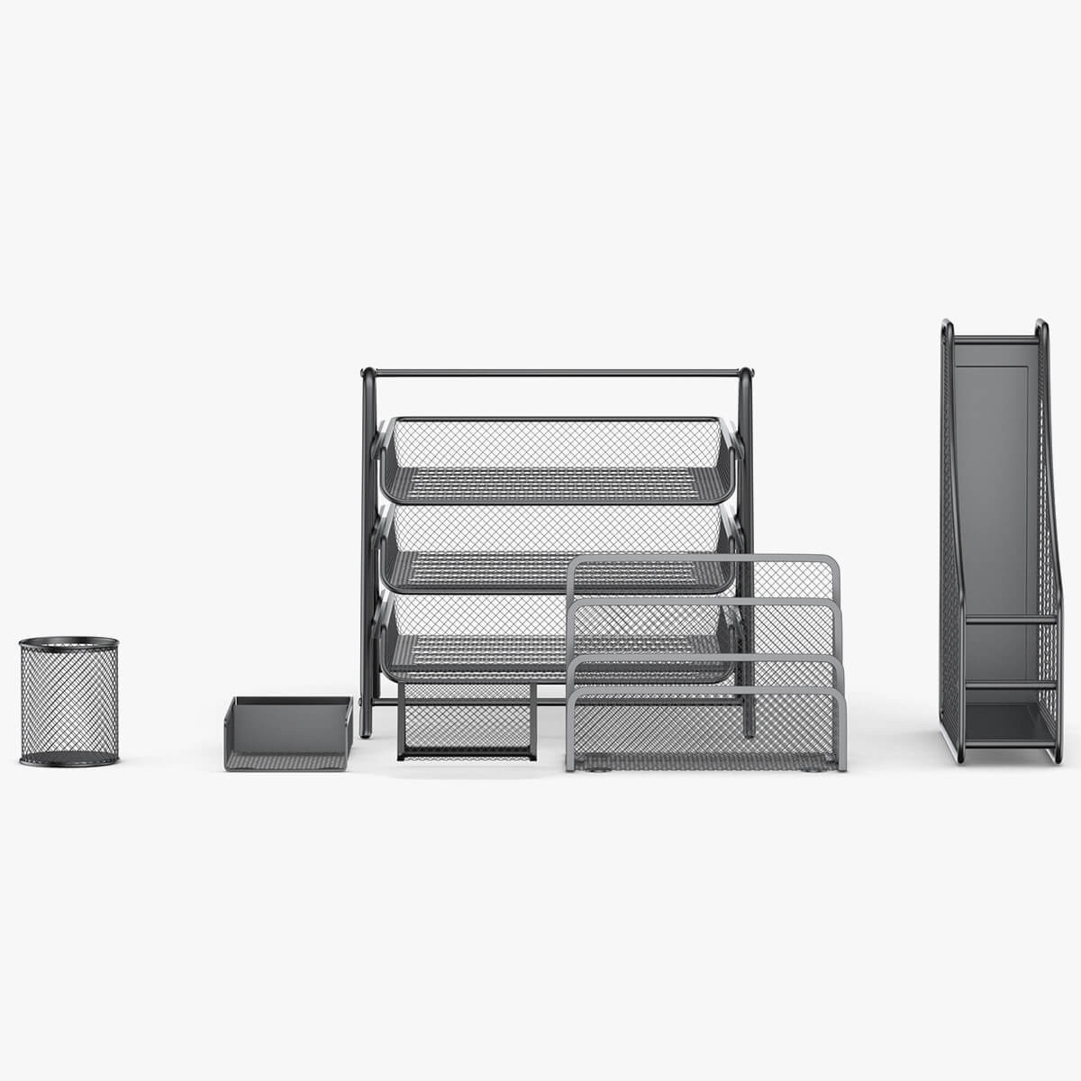 Desk Organizer - 3D Model by frezzy