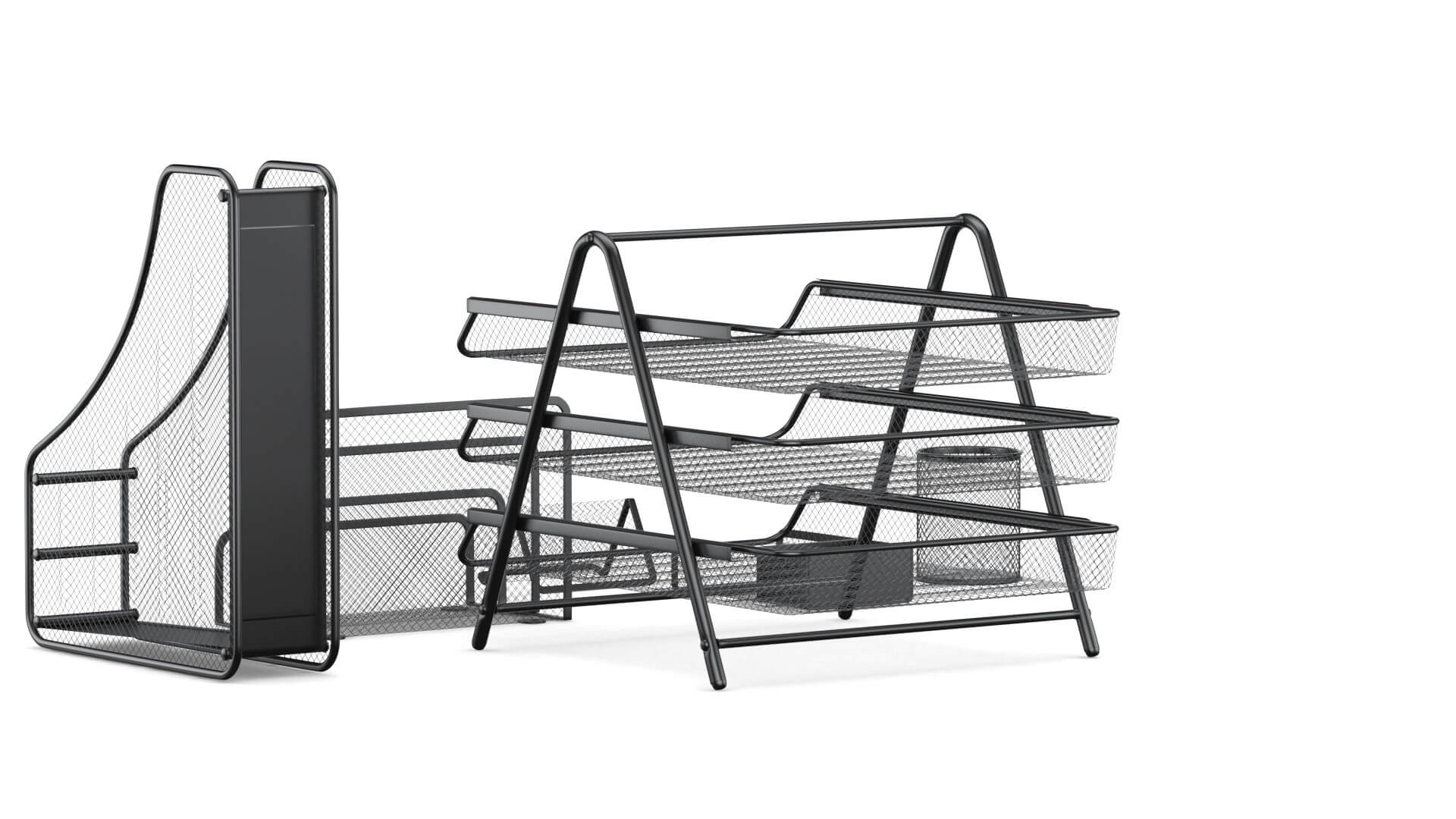Desk Organizer - 3D Model by frezzy