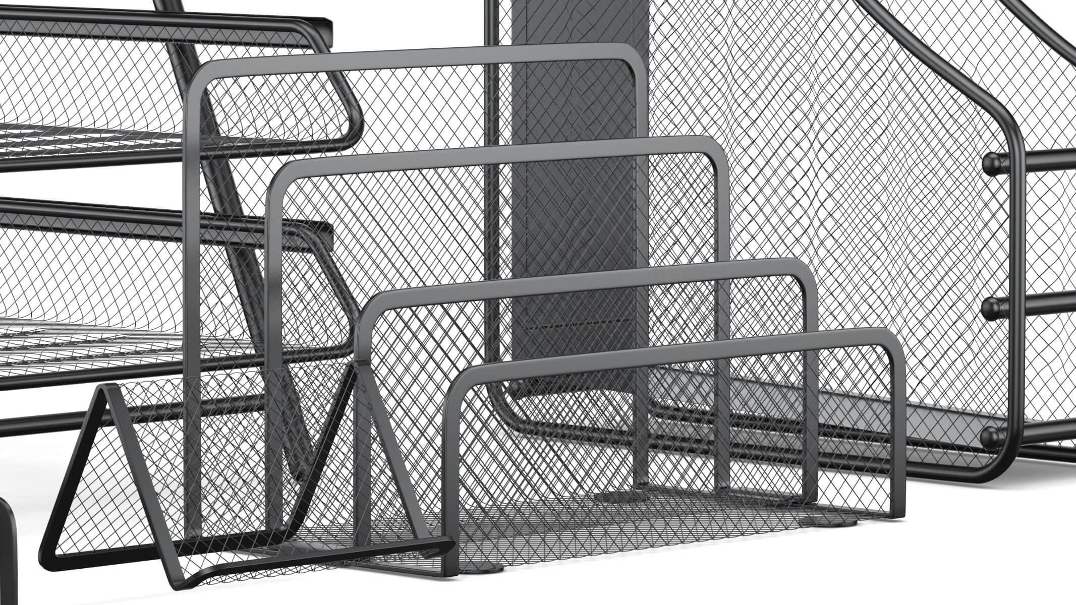 Desk Organizer - 3D Model by frezzy