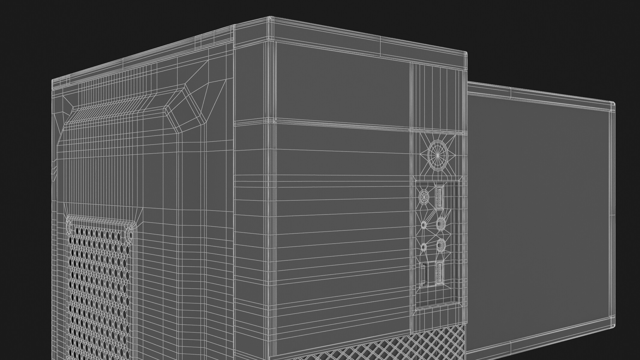 Desktop and Monitor Generic - 3D Model by frezzy